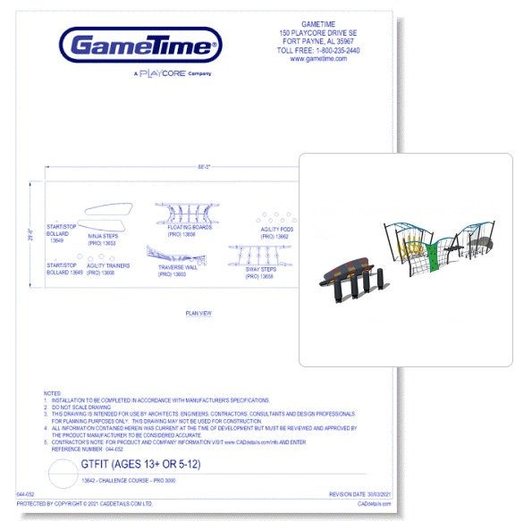 20+ Exciting Playgrounds & Outdoor Fitness Equipment CAD Drawings for ...