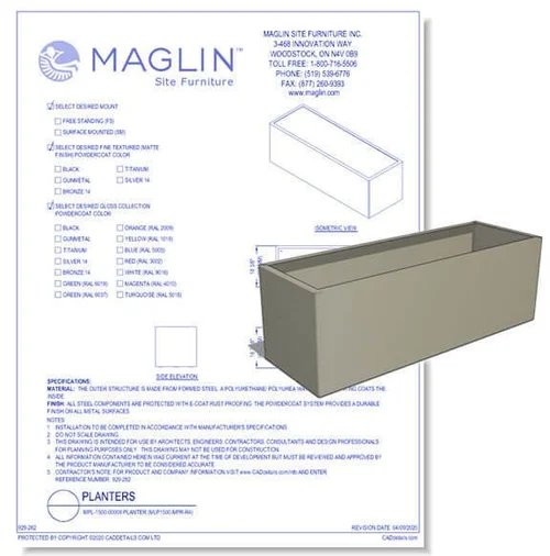 15+ CAD Drawings of Planters & Planting Accessories | Design Ideas for ...