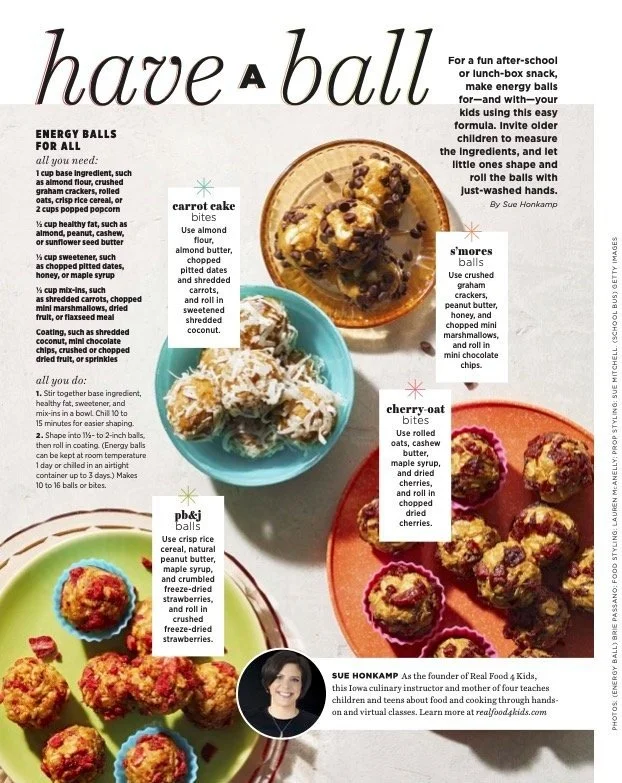 Read all about it! Allrecipes Magazine spotlight — Real Food 4 Kids