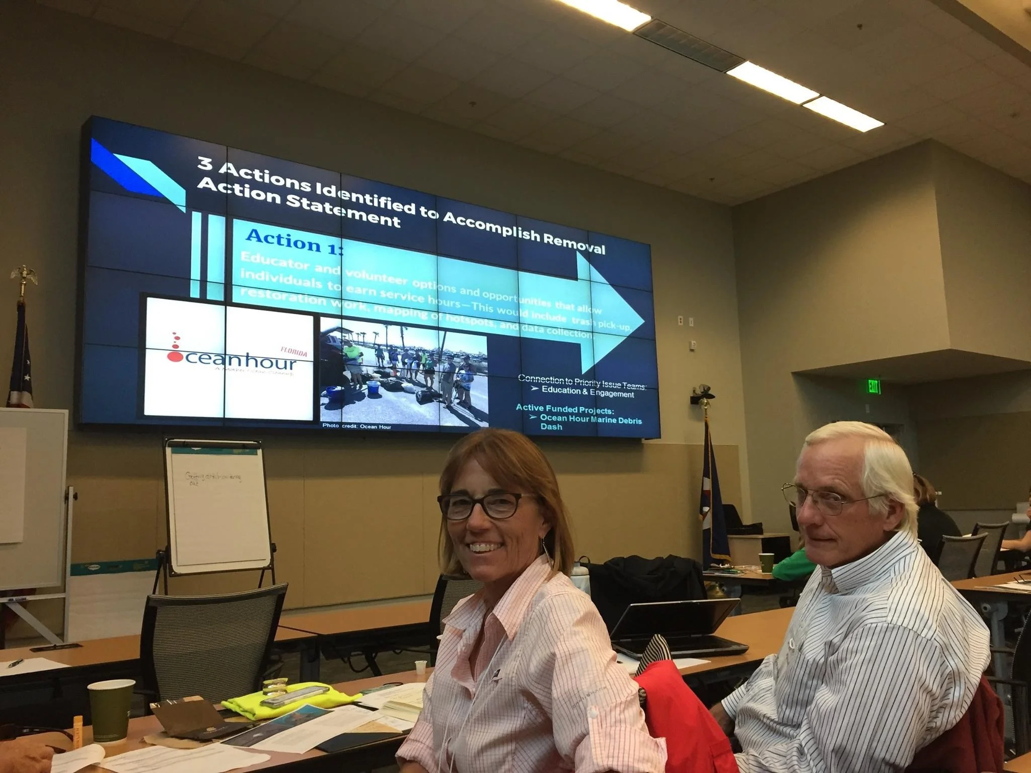 Four members of OceanHour attend GOMA Marine Debris Workshop — Ocean ...
