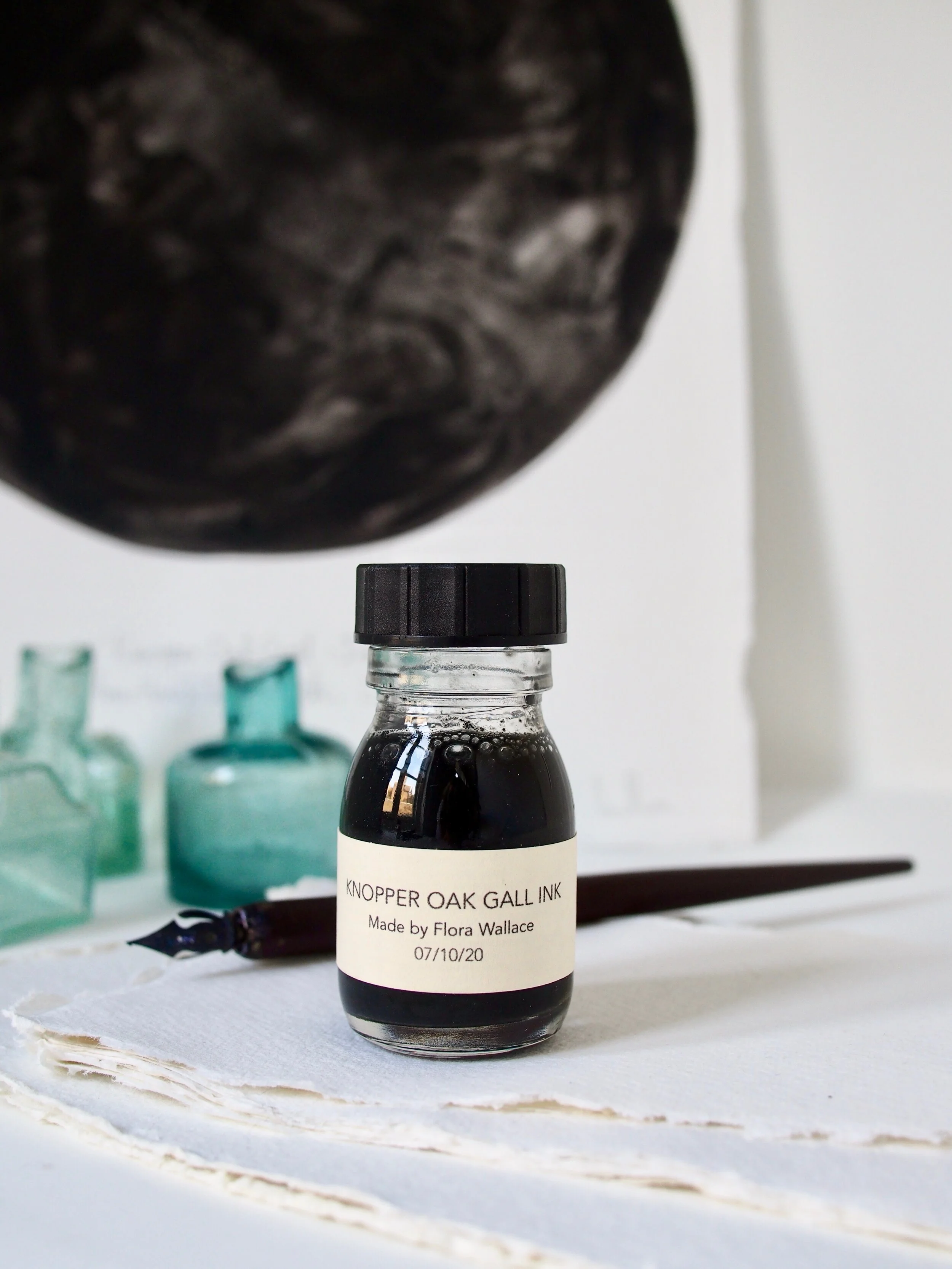 Oak Iron Ink; Natural Ink; Botanical Ink Painting Craft Supplies ...