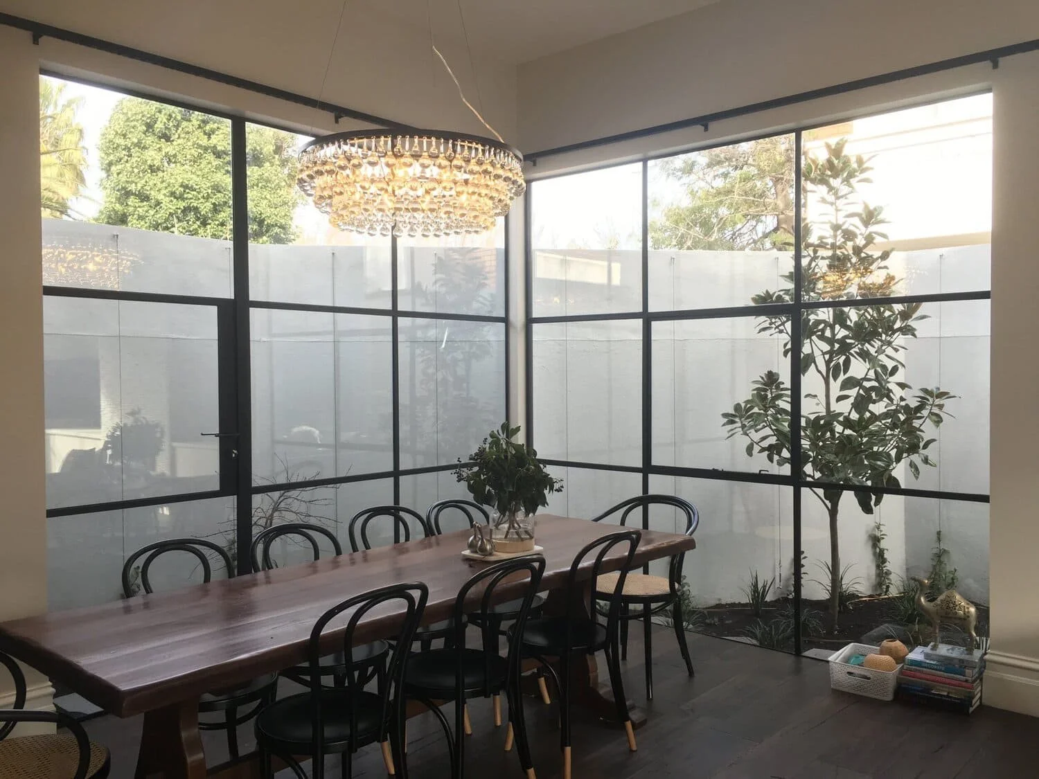 Three panel design — Steel Window Design