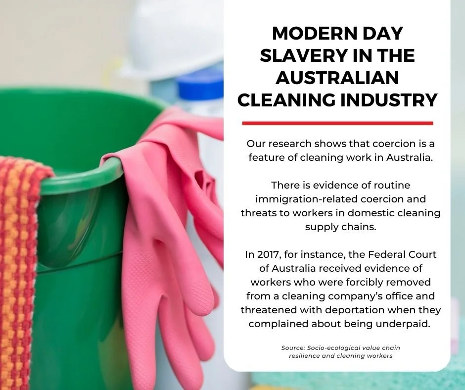 Socio-ecological value chain resilience and cleaning workers — Shelley ...