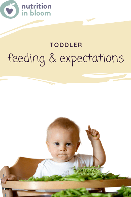 Toddler Feeding and Expectations — Nutrition in Bloom | Childhood ...
