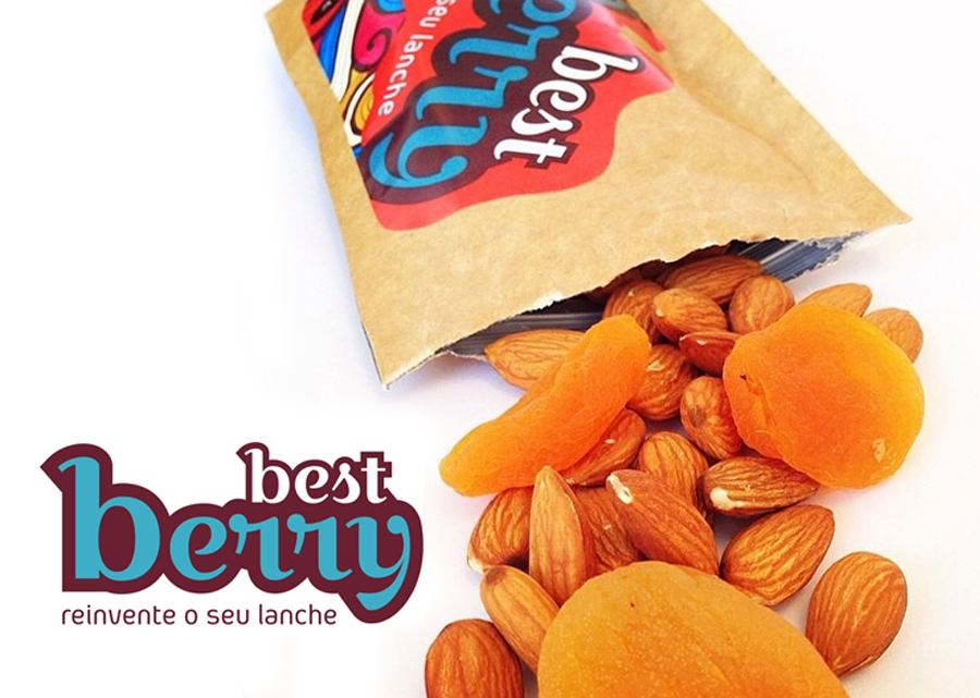 Besty Berry Snacks Saudáveis - Criação de Logotipo e Embalagens. A ...