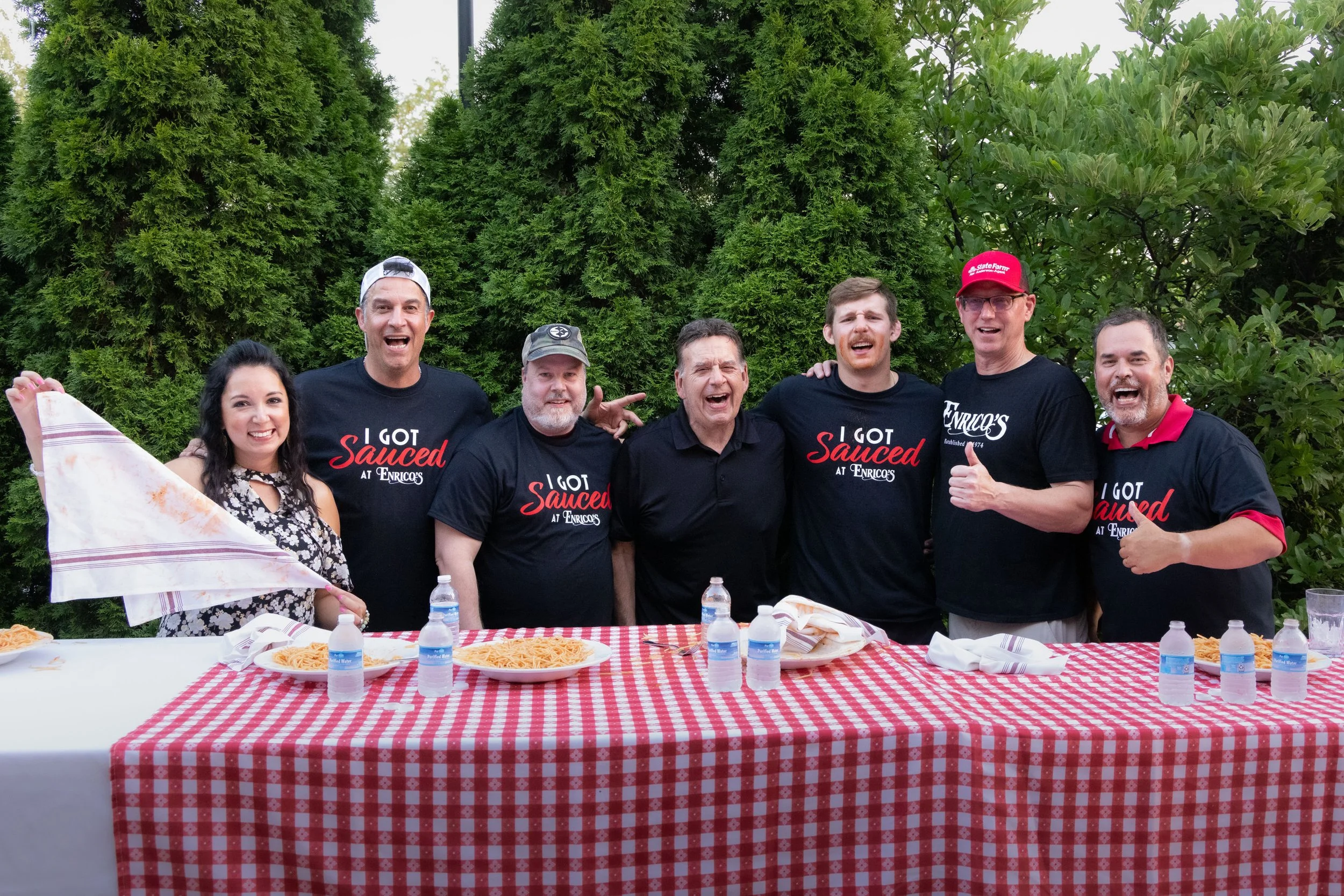 Enrico's 2023 Spaghetti-Eating Contest — Enrico's Italian Restaurant