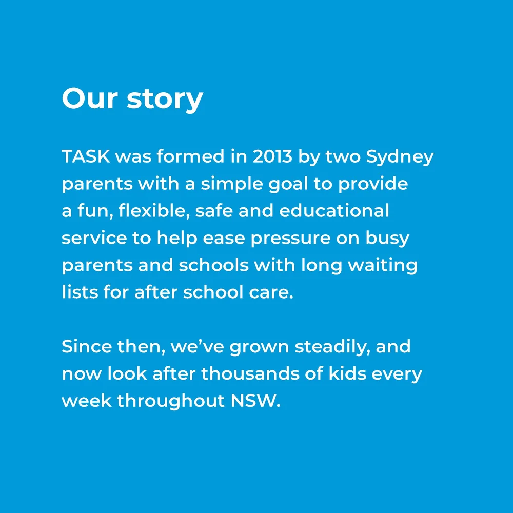 About Us — TASK: The After School Klub