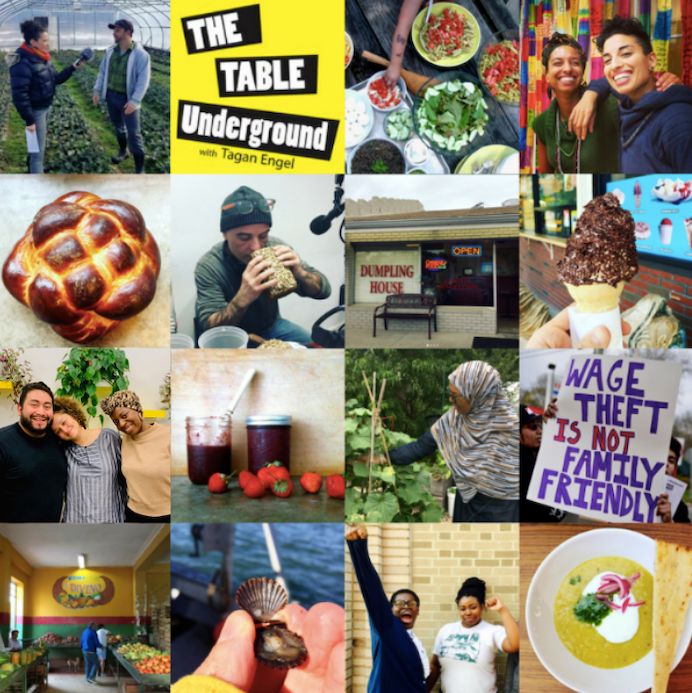 THE TABLE UNDERGROUND