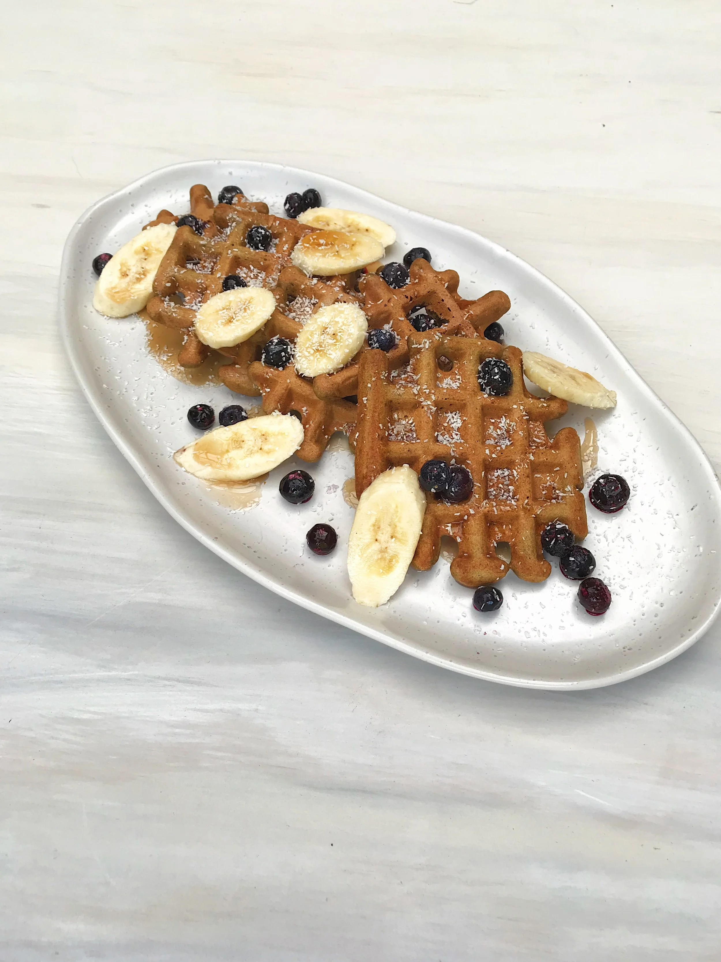 Vegan Teff & Buttermilk Waffles — Influencer Inspired Recipes