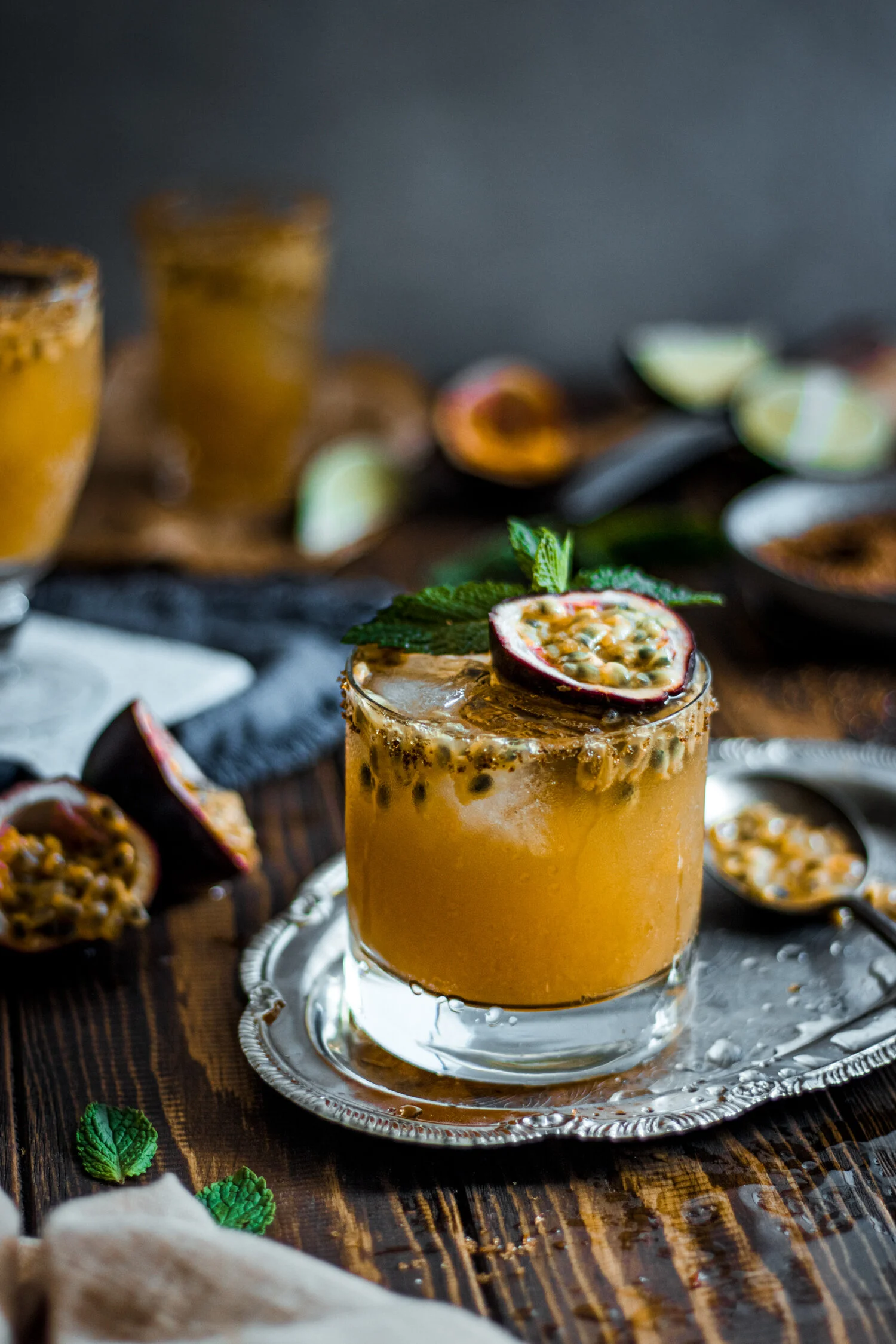 Passion Fruit And Rum Cocktail Murielle Banackissa Passion Fruit And Rum Cocktail Murielle Banackissa