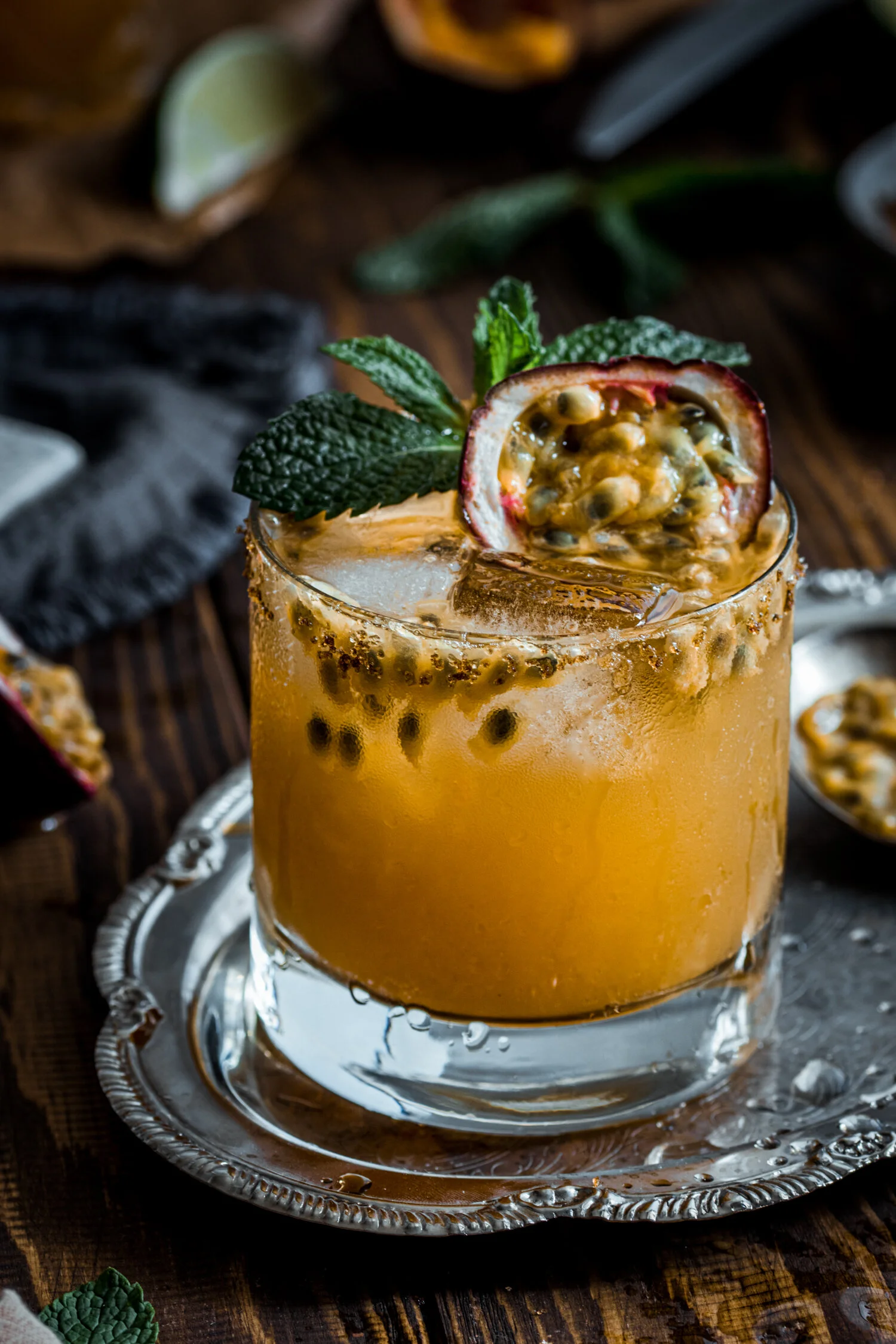 Passion Fruit And Rum Cocktail Murielle Banackissa Passion Fruit And Rum Cocktail Murielle Banackissa