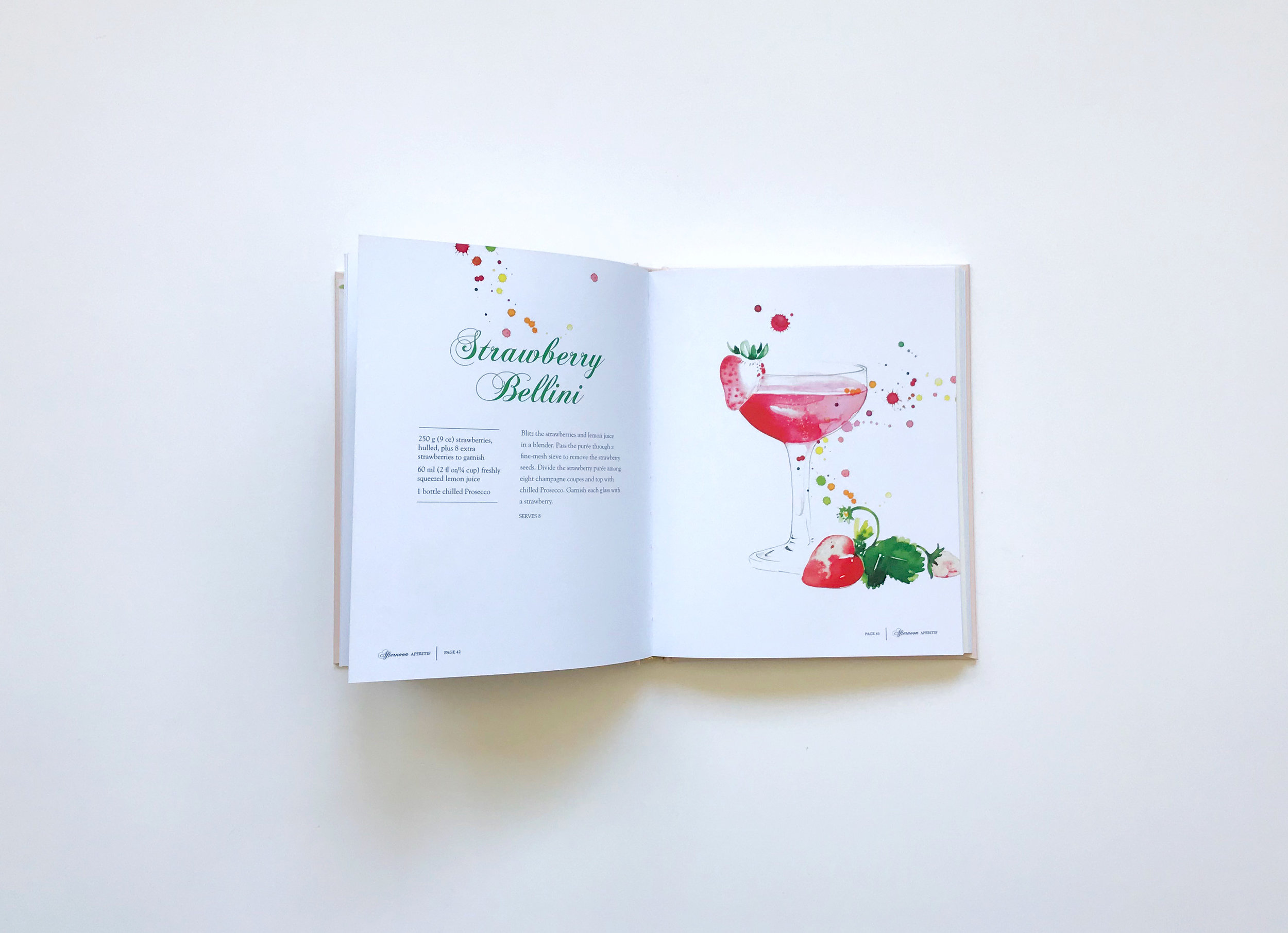 Spritz Fever Cocktail Illustrations — Sarah Hankinson Melbourne Art And