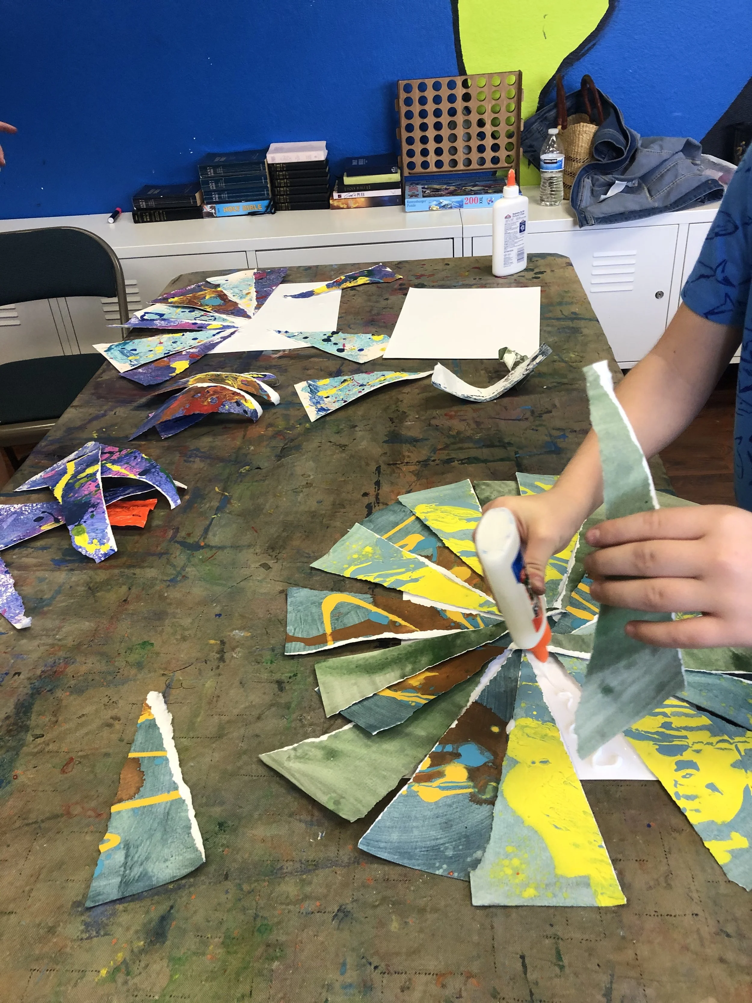 Animal Collage, Mixed Media Animal Collages, Art Lesson, 3rd Grade Art ...