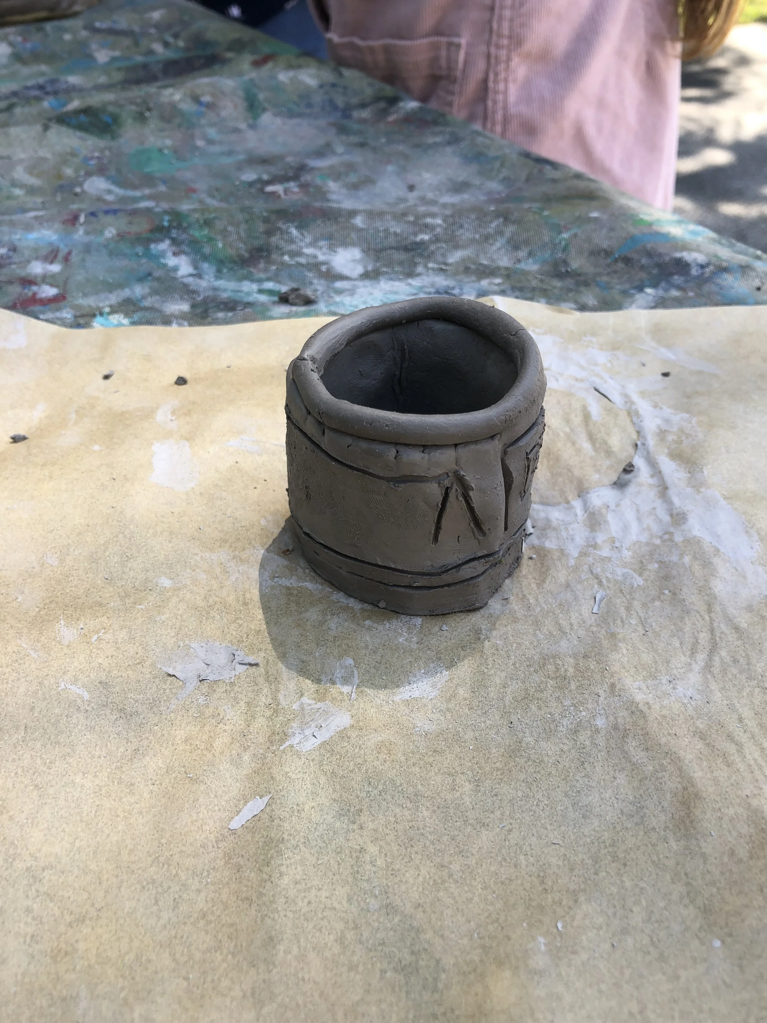 Clay Day! Coil Pot. Working with Air Dry Clay — mamalife.love