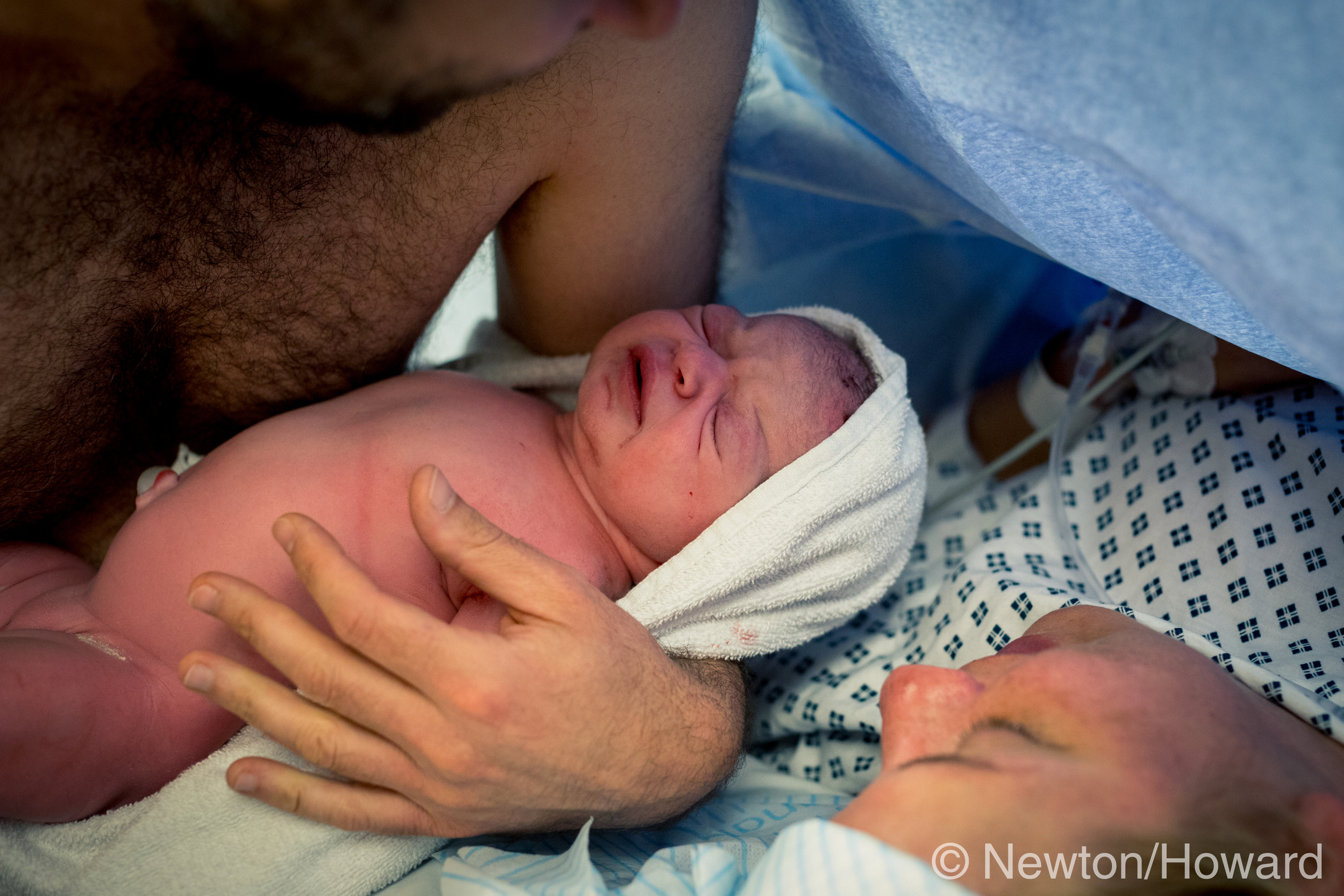 The story of these powerful photos of a C section and the birth of my ...