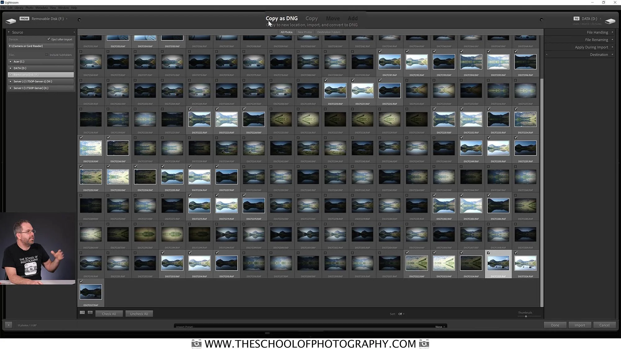 DNG vs RAW – What, Why, and should you convert? — The School of Photography - Courses, Tutorials ...