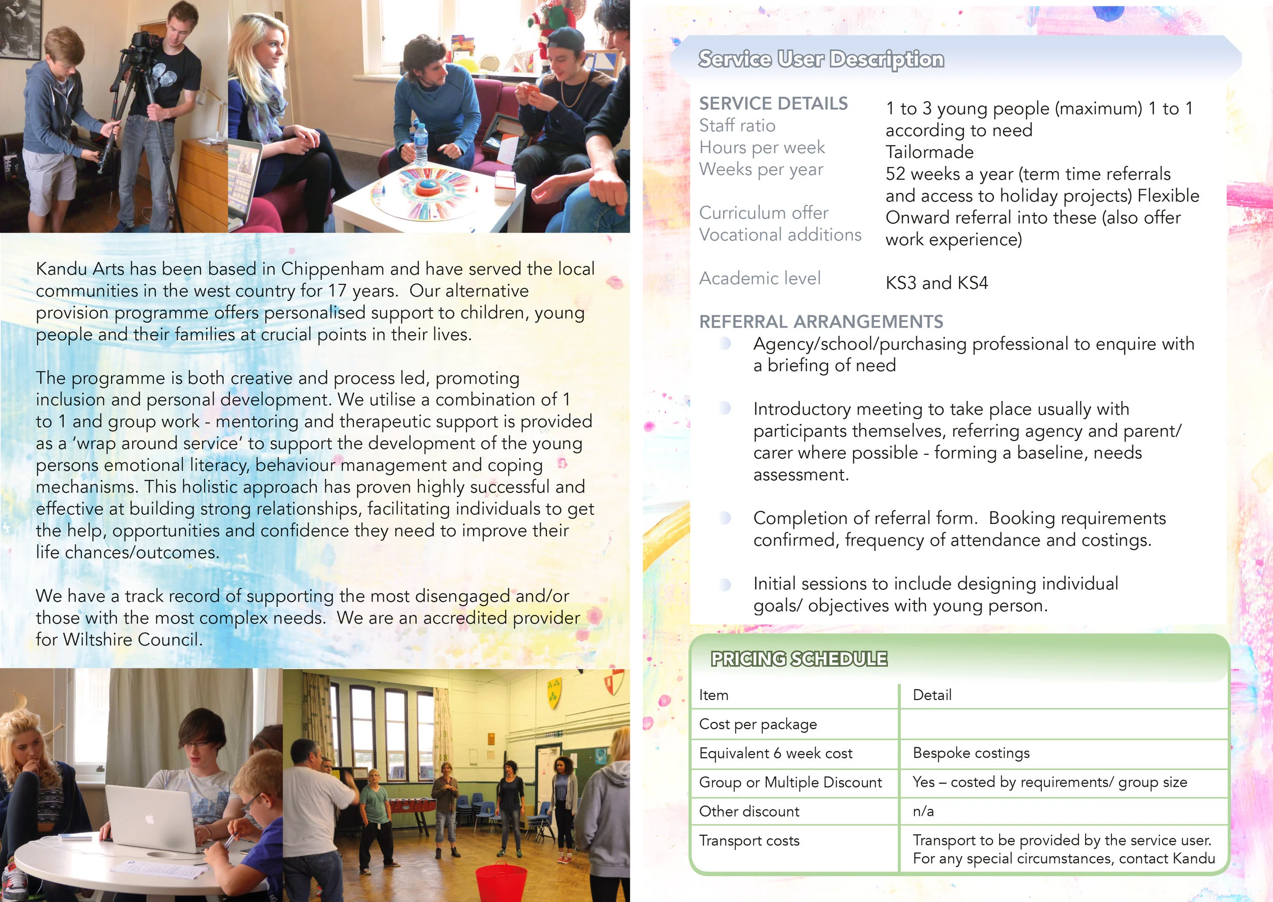 Alternative Provision — Kandu Arts