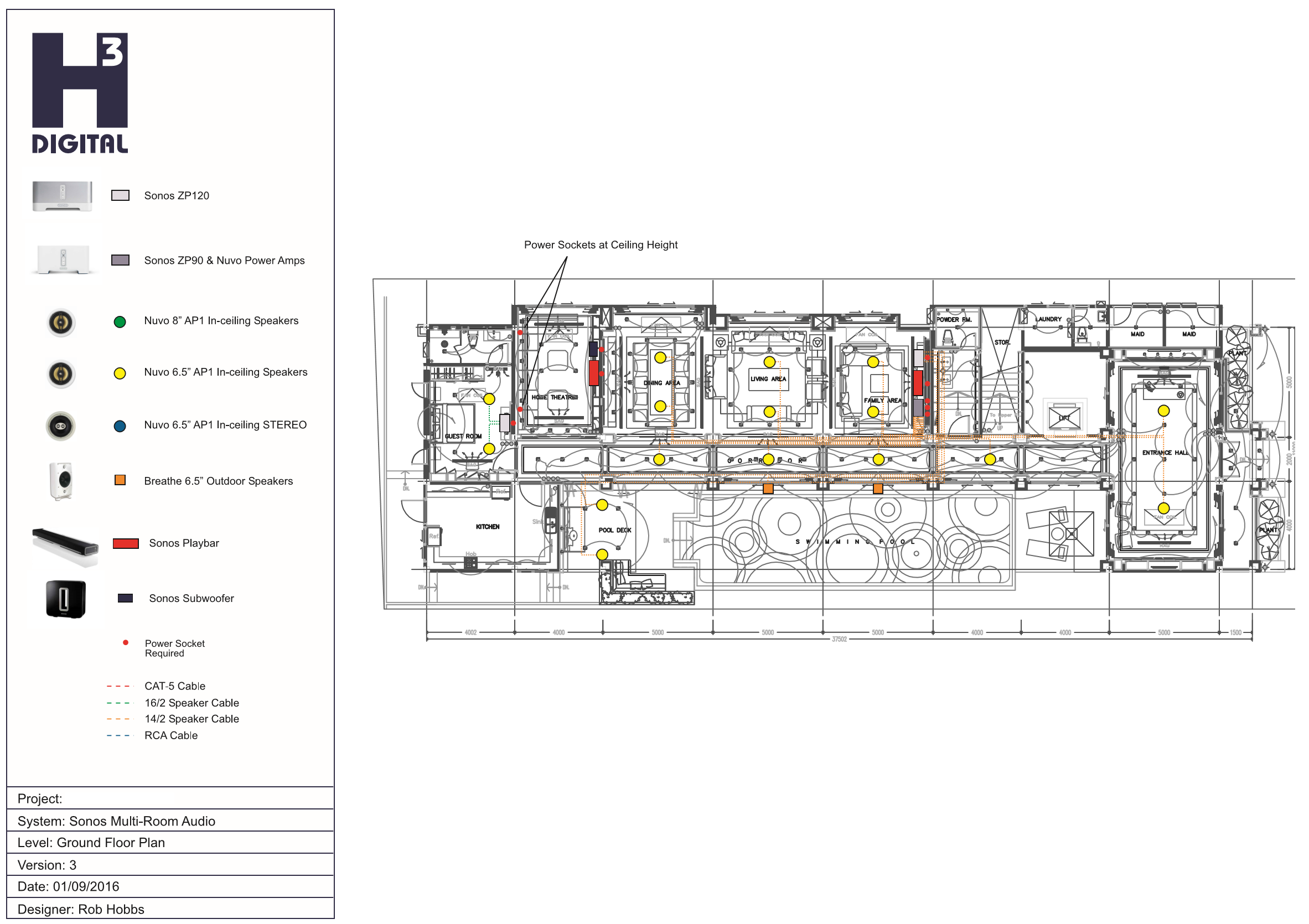 Audio — H3 Digital - Smart Home Automation: Lighting, Audio & Cinema
