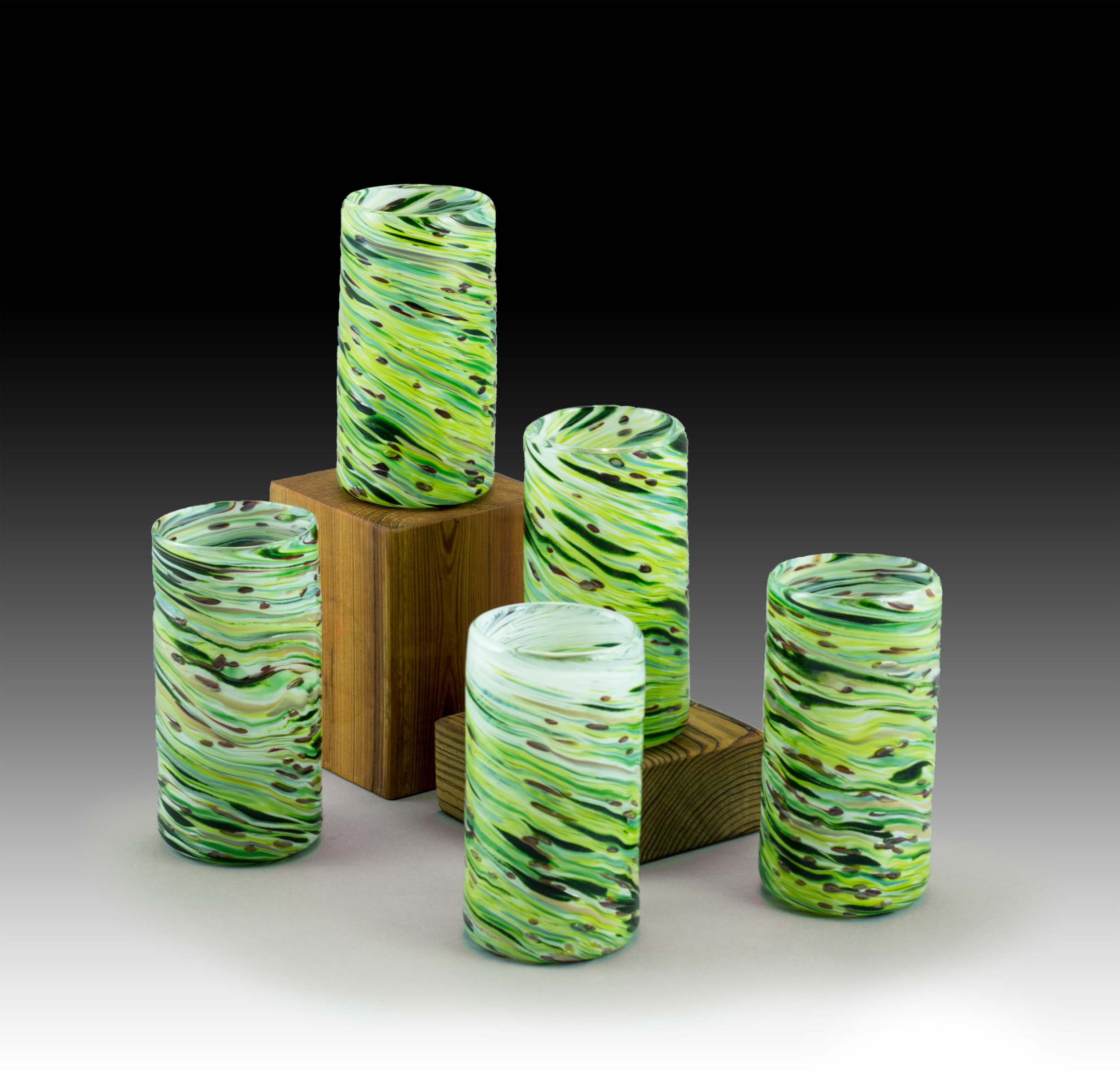 Spiral Tumblers — iGNiS GLASS STUDIO