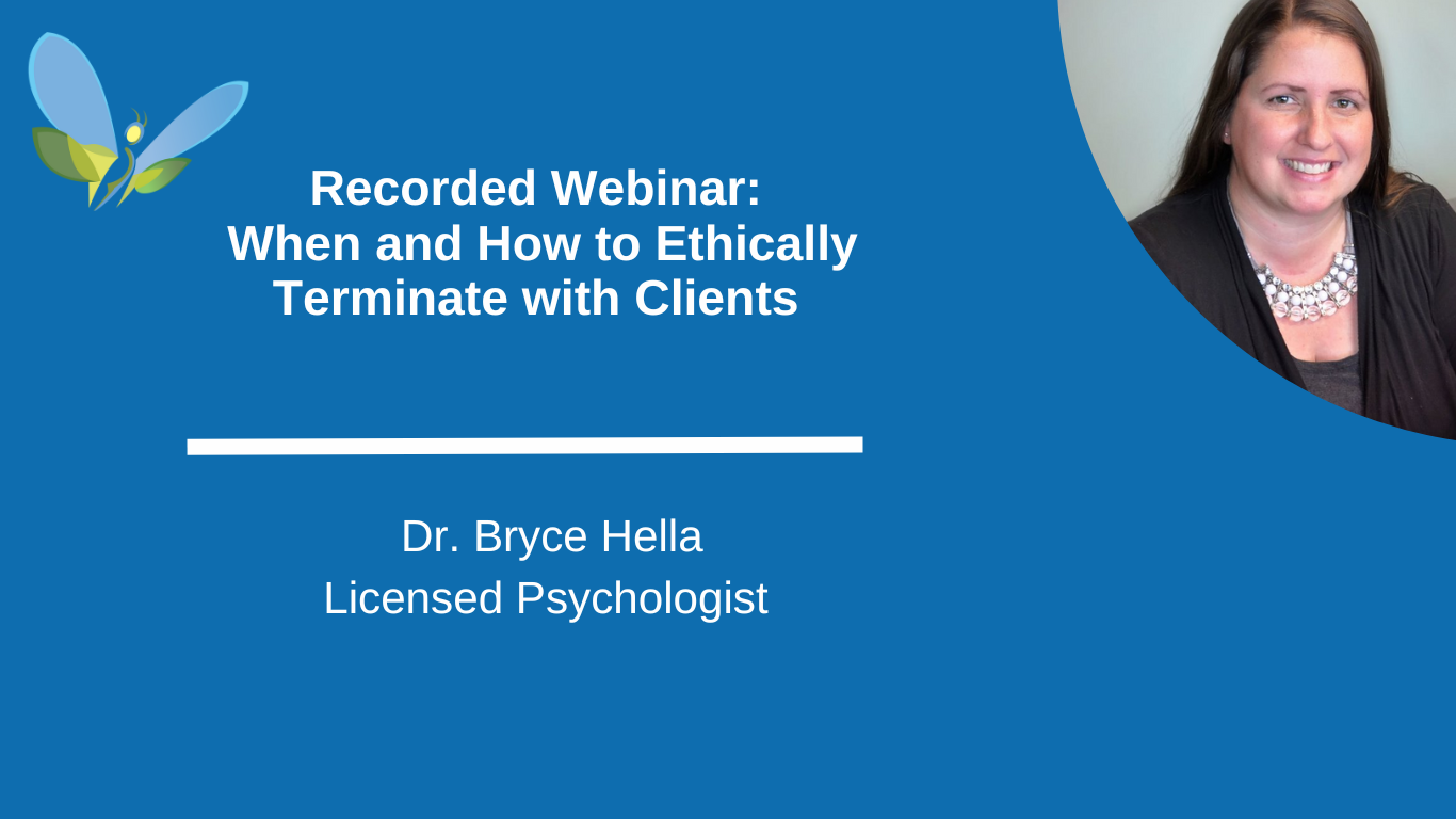 When and How to Ethically Terminate with Therapy Clients — Thriving Minds