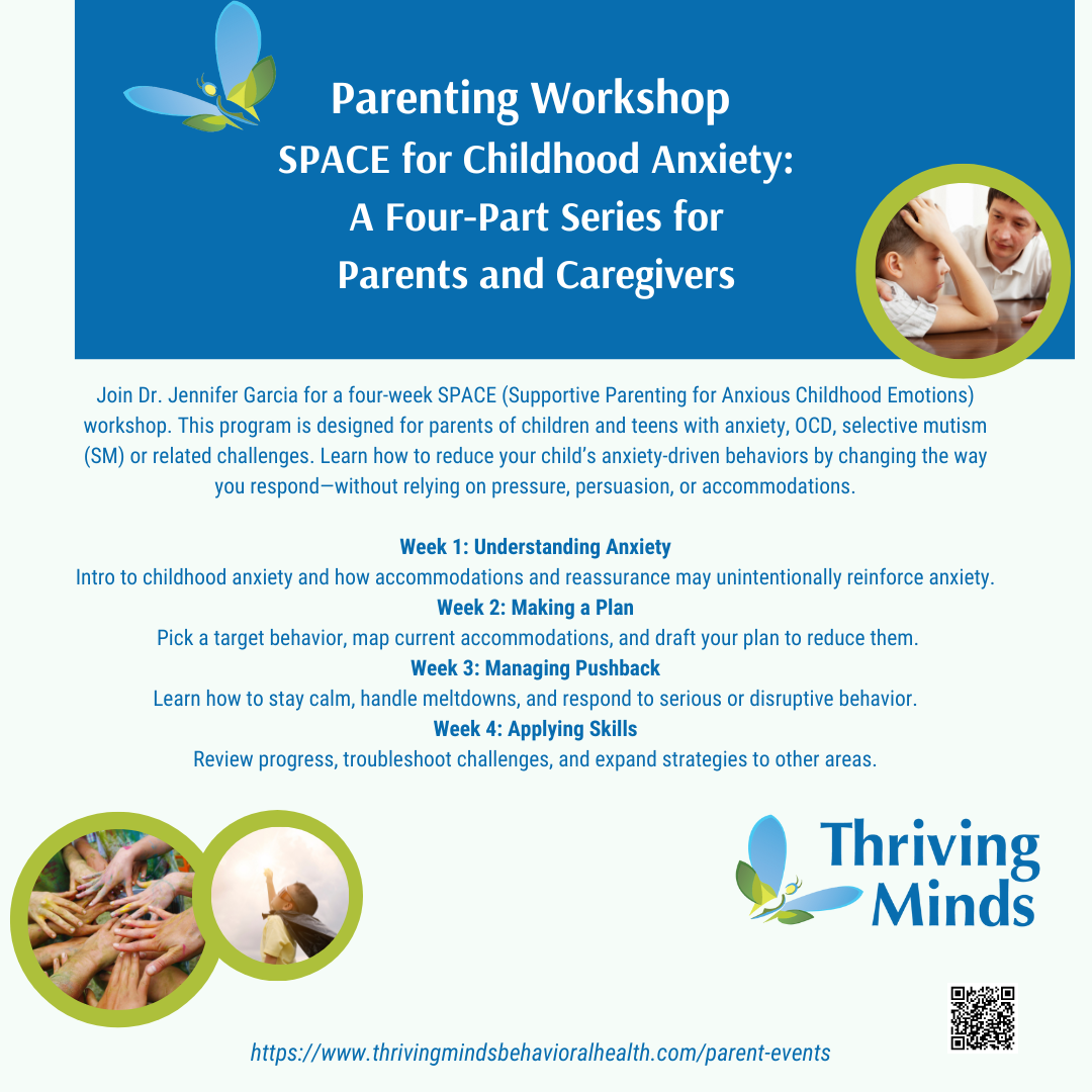 Parent Events — Training & Support — Thriving Minds