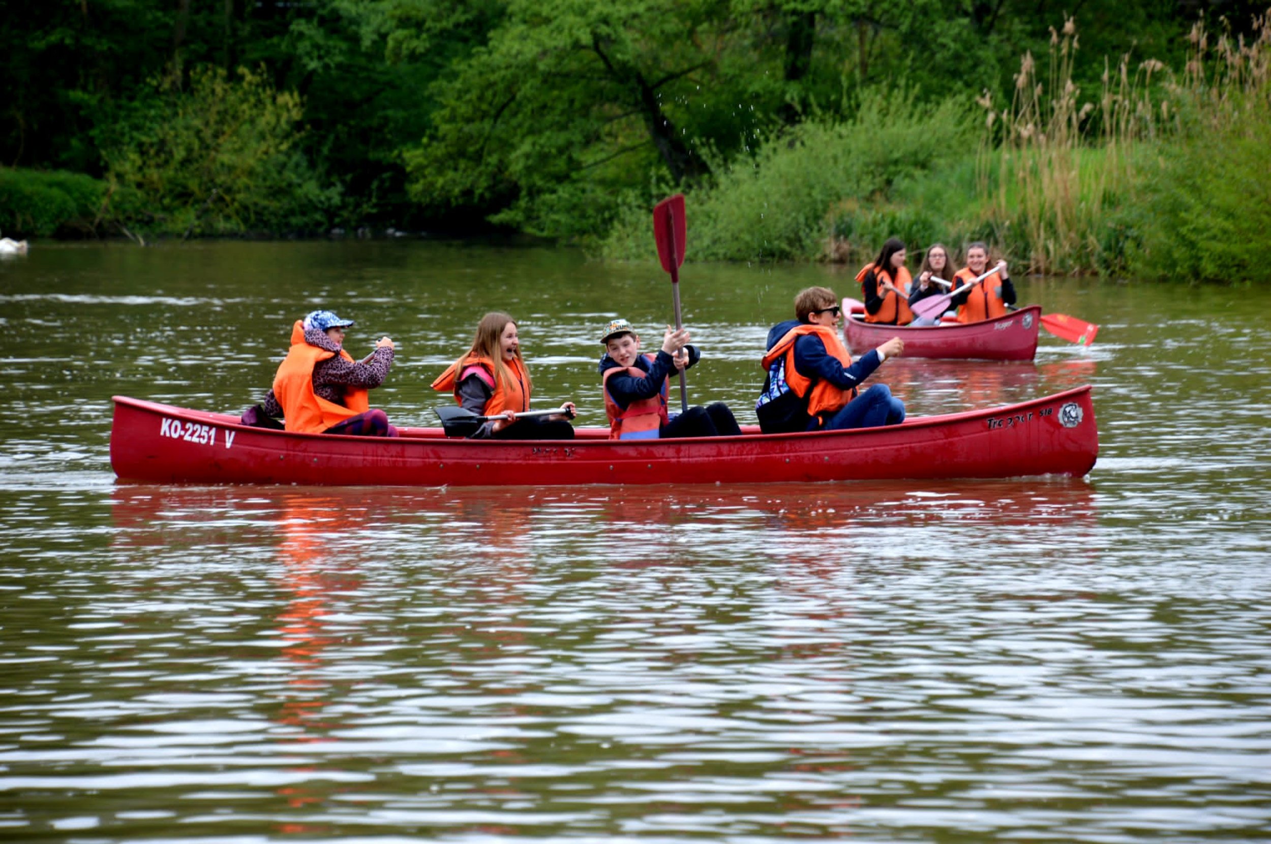 Wasserwandern mit dem Kanu auf der Lahn — Heinrich-Roth-Realschule plus