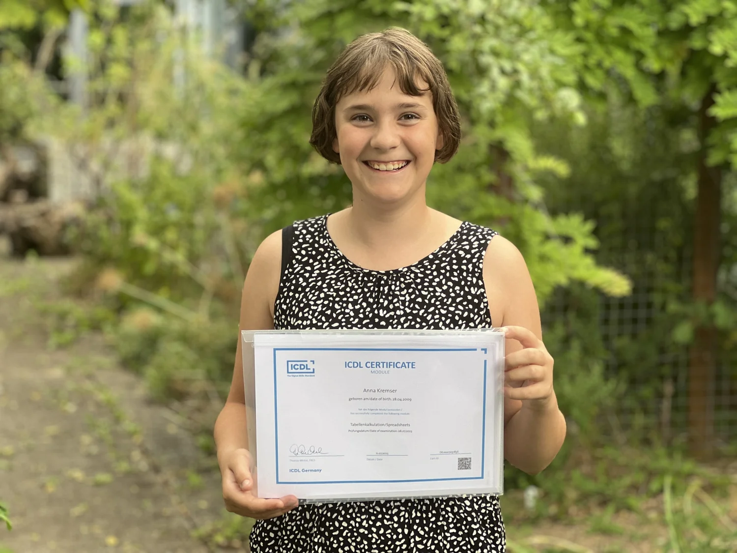 ICDL Prüfung "Excel" erfolgreich bestanden — Heinrich-Roth-Realschule plus