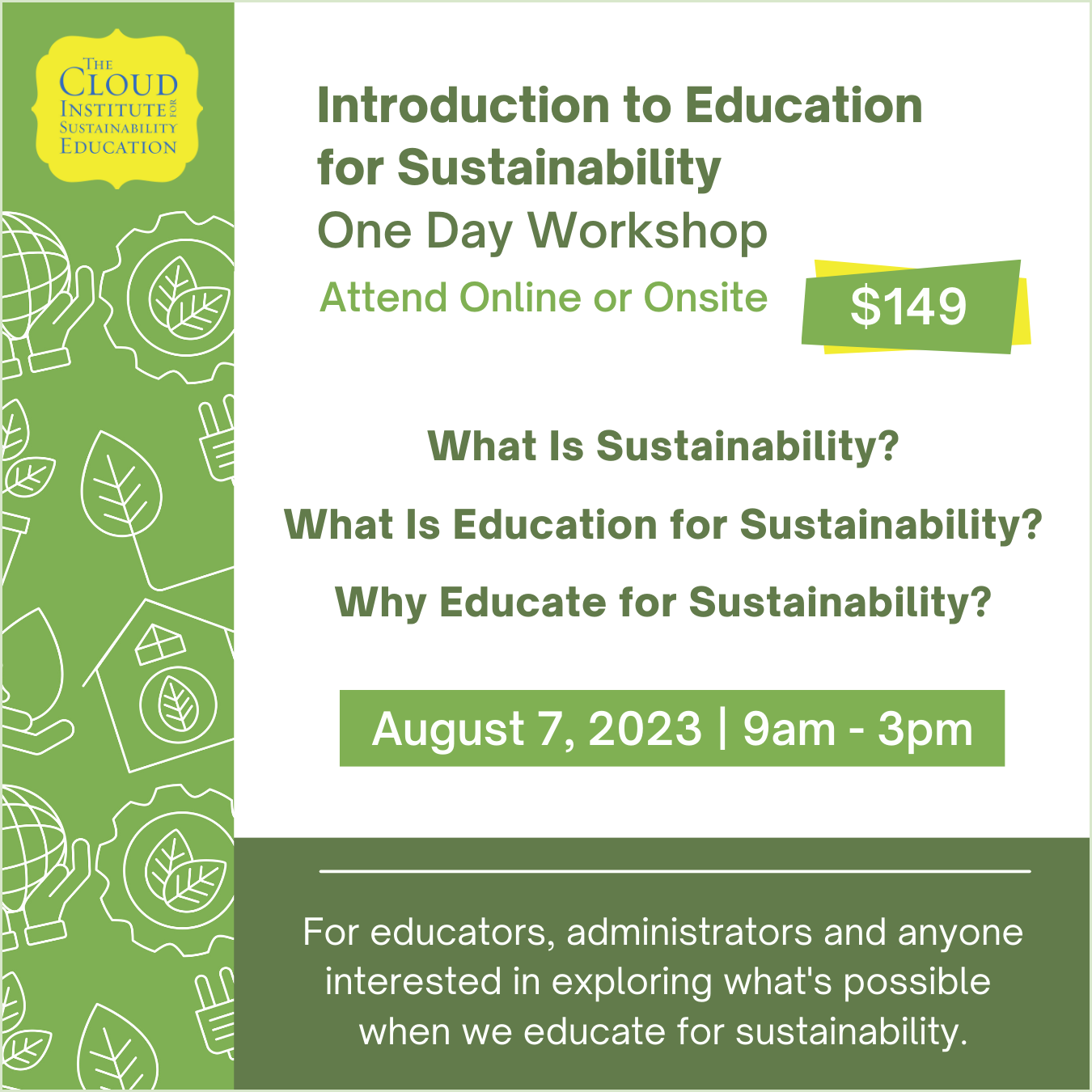 Blog — The Cloud Institute for Sustainability Education