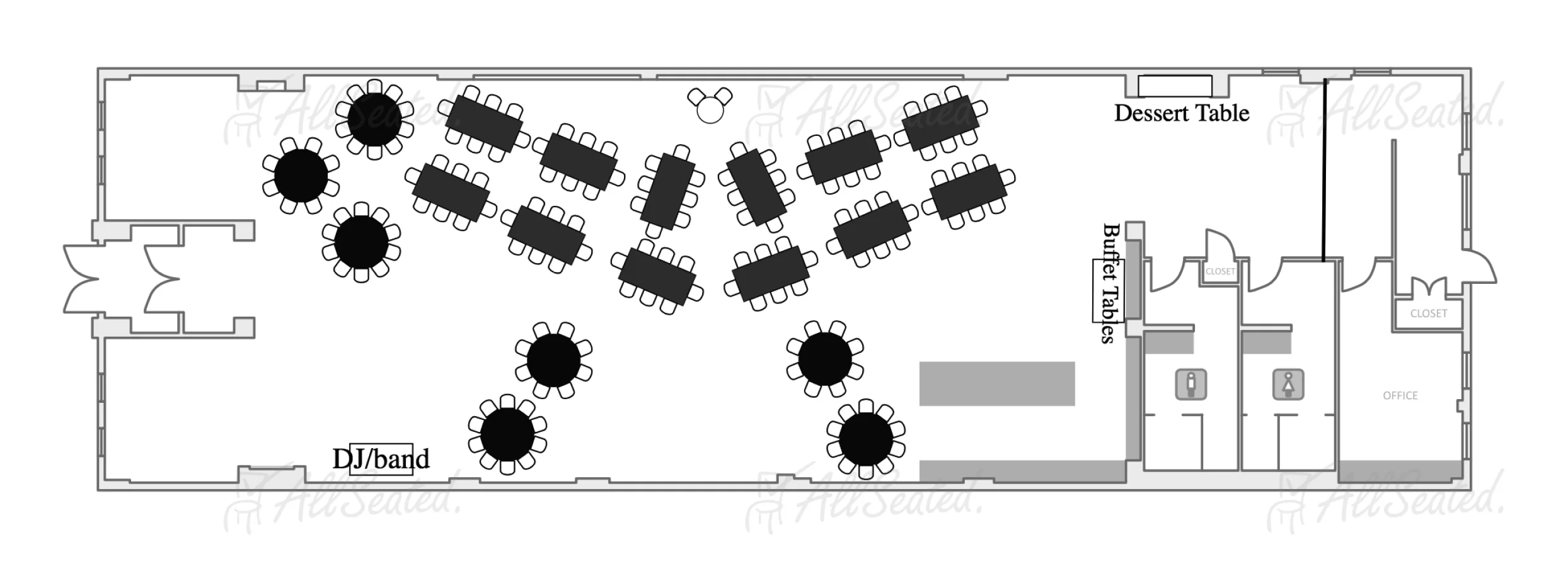 Wedding Reception Layouts
