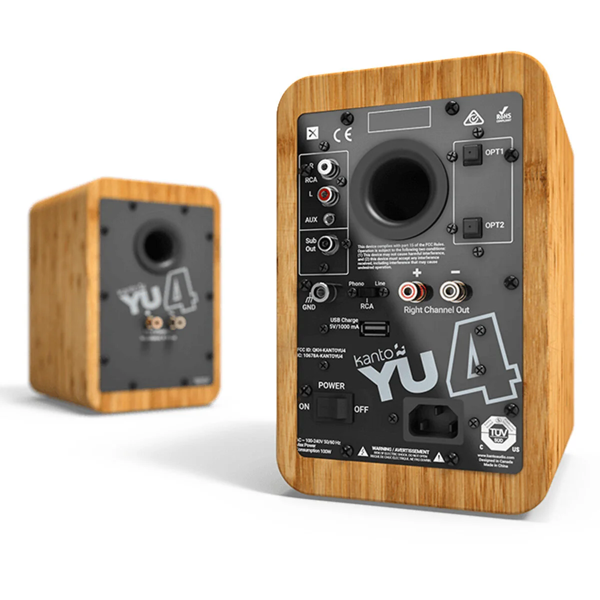Kanto YU4 Powered Speakers — Chisholm TV & Stereo