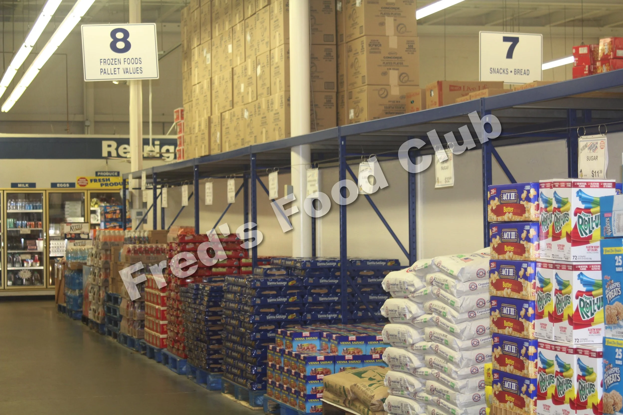 What's Inside? — Fred's Food Club