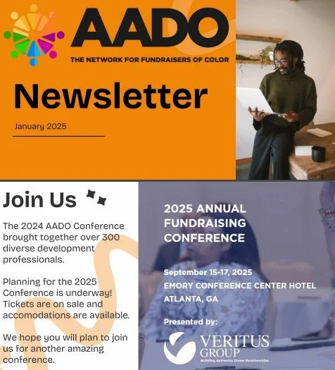 AADO MONTHLY UPDATE — AADO - AFRICAN AMERICAN DEVELOPMENT OFFICERS