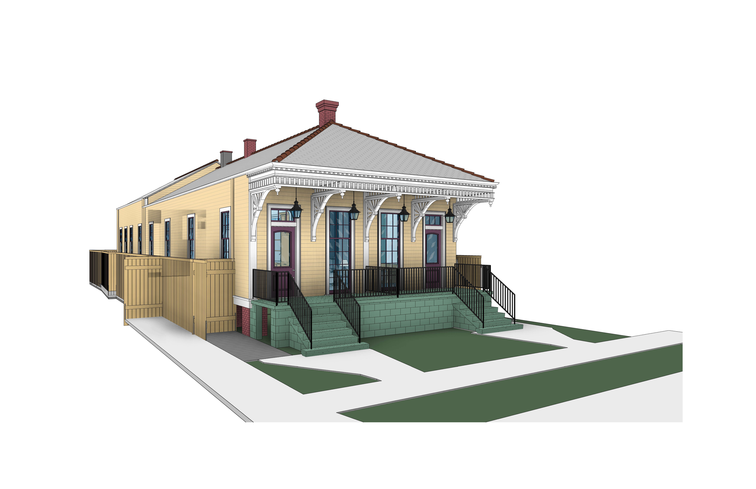 Greek Revival Addition — Classical Roots Architecture