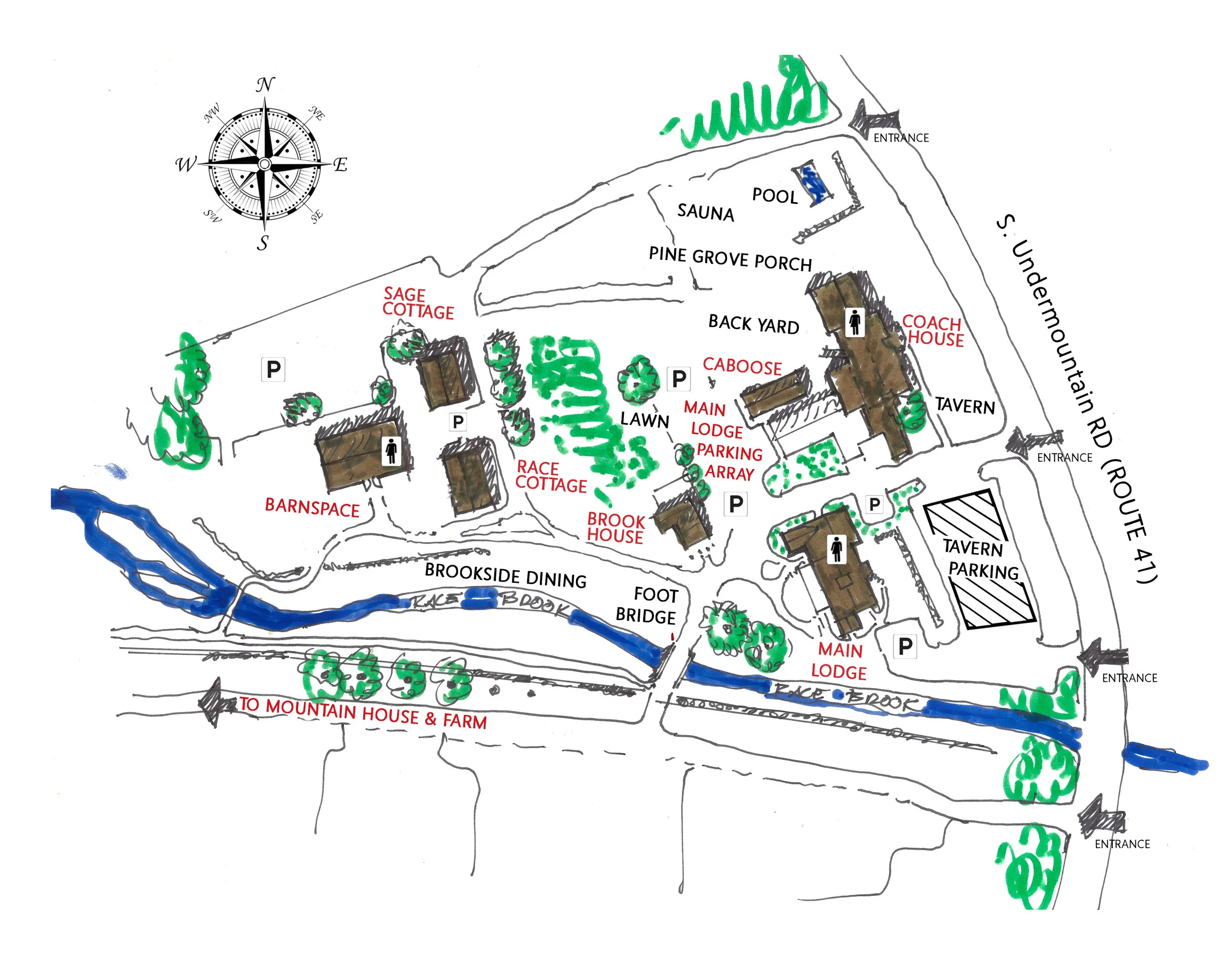 RBL Property Map — Race Brook Lodge