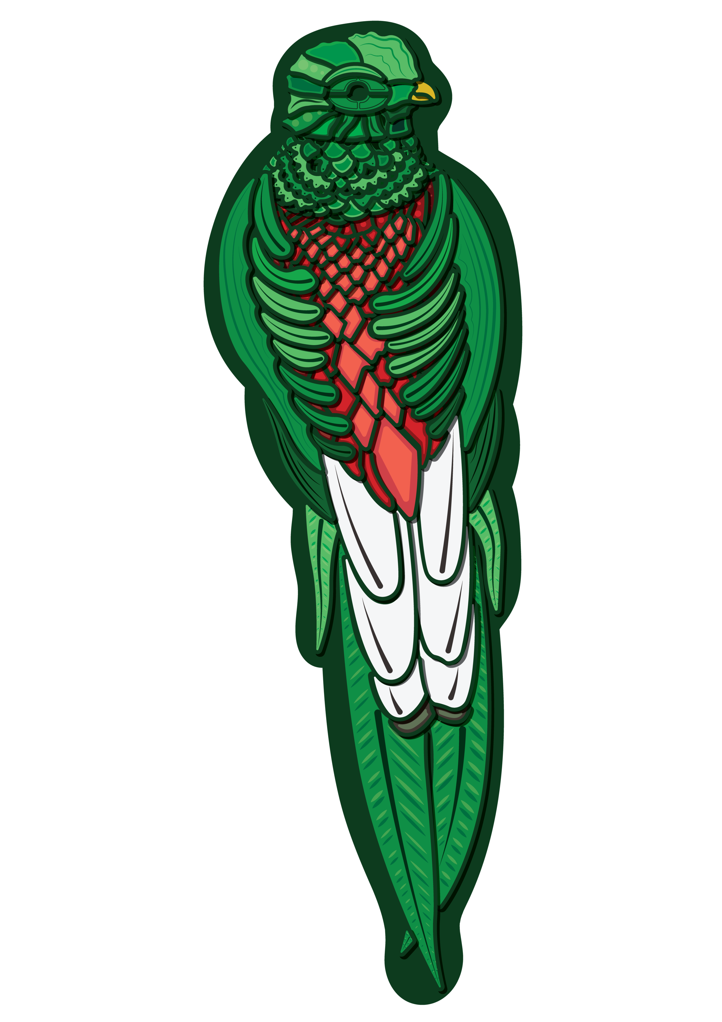 Diseño Mesoamericano Stickers — Izelillustrations