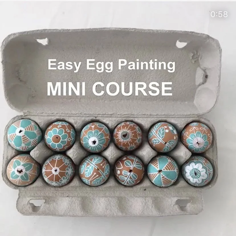 EGG PAINTING — Kasia jacquot