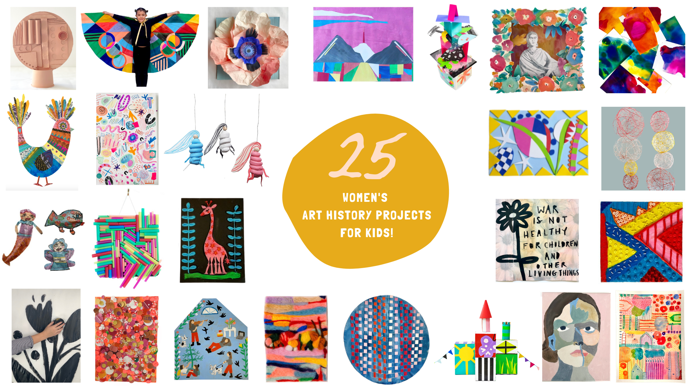25 Women's Art History Projects for Kids — ART CAMP