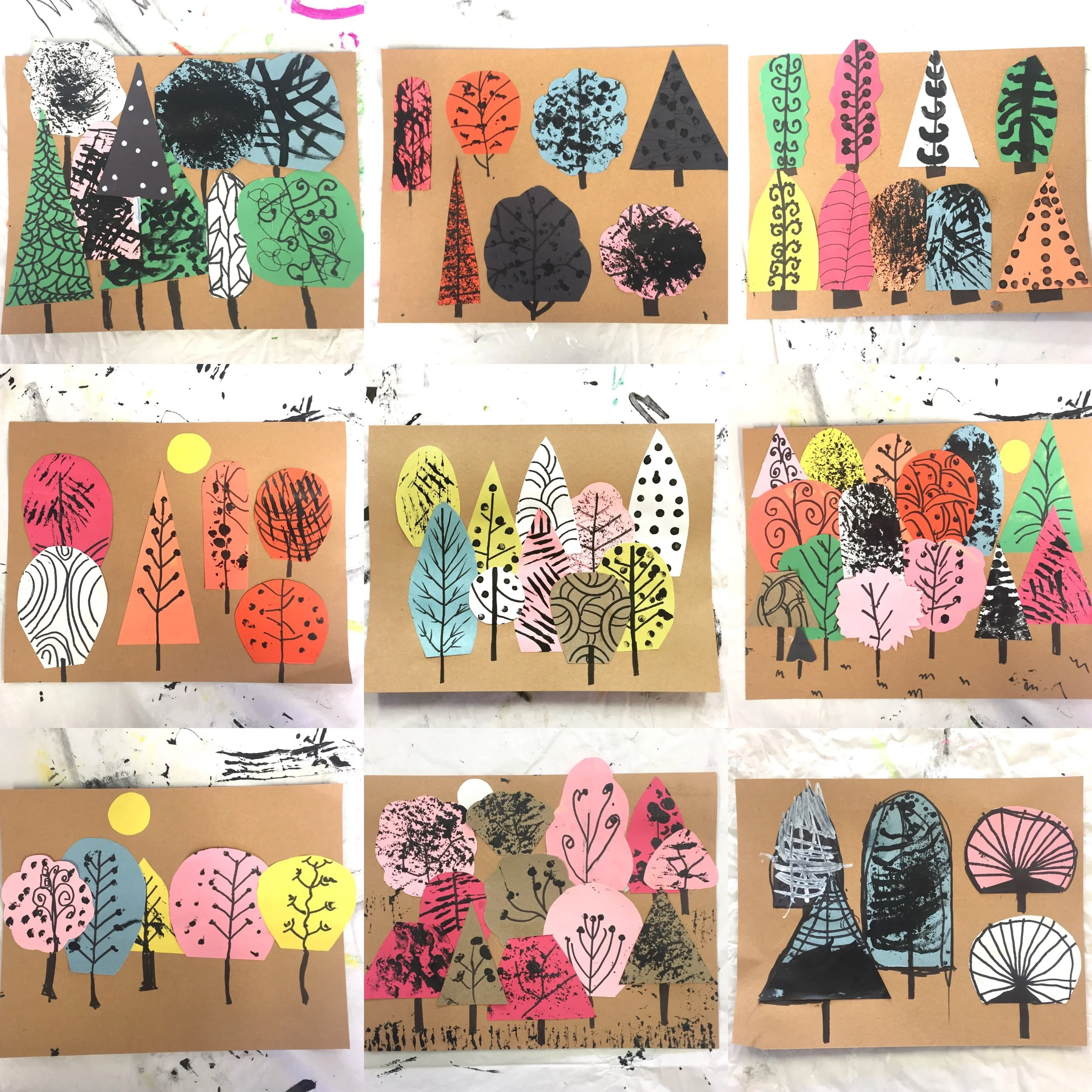 Magical Mark Making Forest — ART CAMP