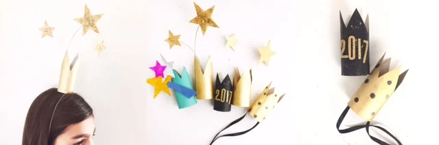 DIY Crowns For New Year's Eve & Birthdays — ART CAMP