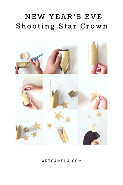 DIY Crowns For New Year's Eve & Birthdays — ART CAMP