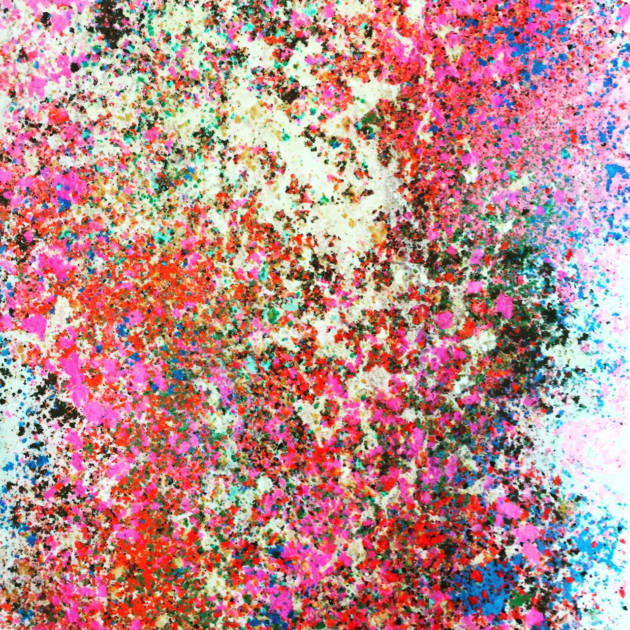 Floating Chalk Impressionist Paintings — ART CAMP