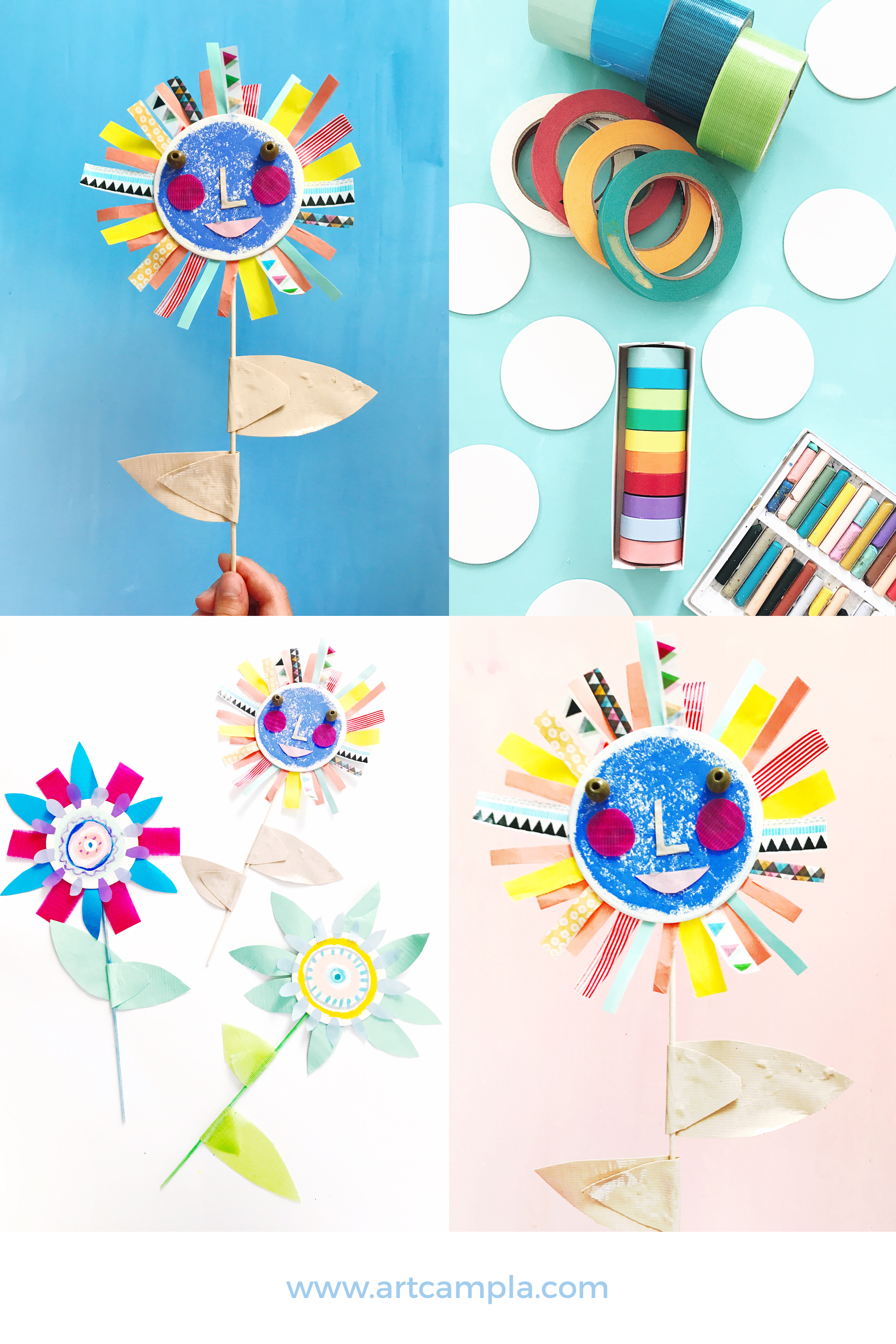 Sunflower Puppets — ART CAMP