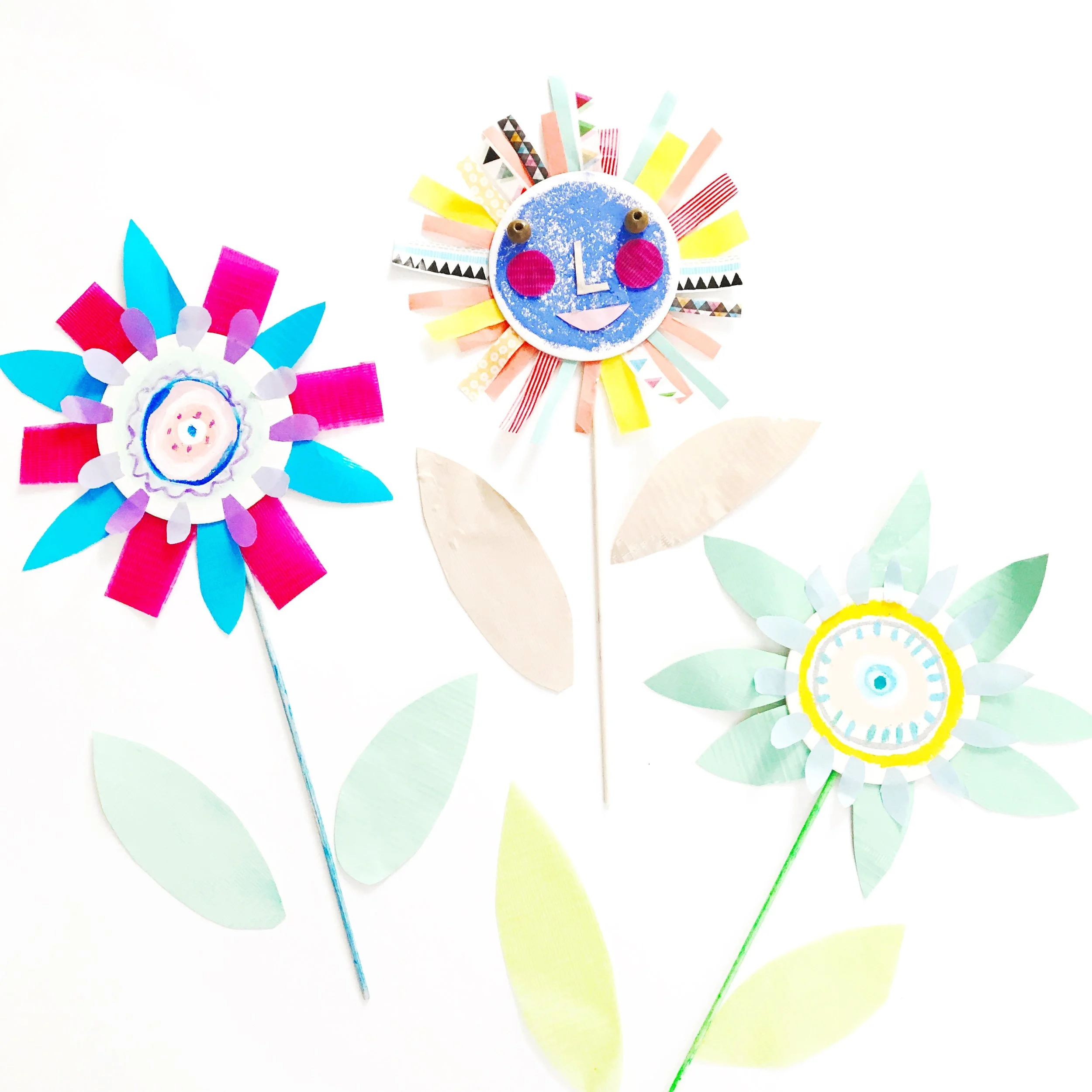 Sunflower Puppets — ART CAMP