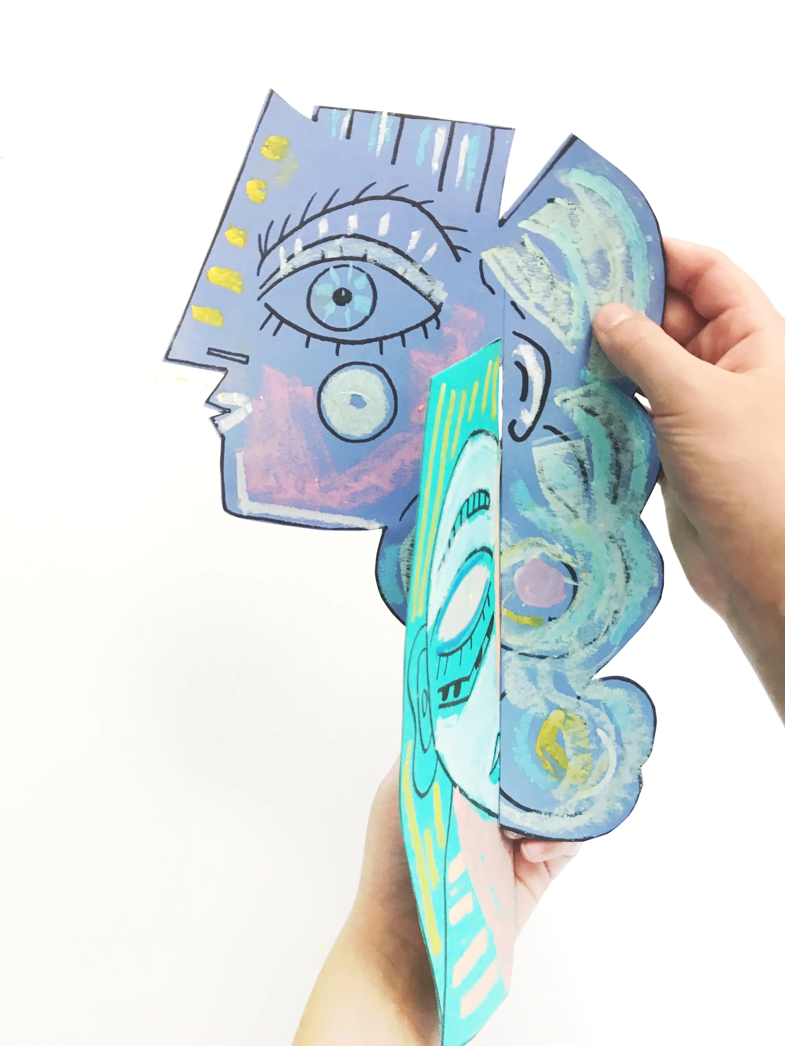 Picasso Style Paper Sculpture — ART CAMP