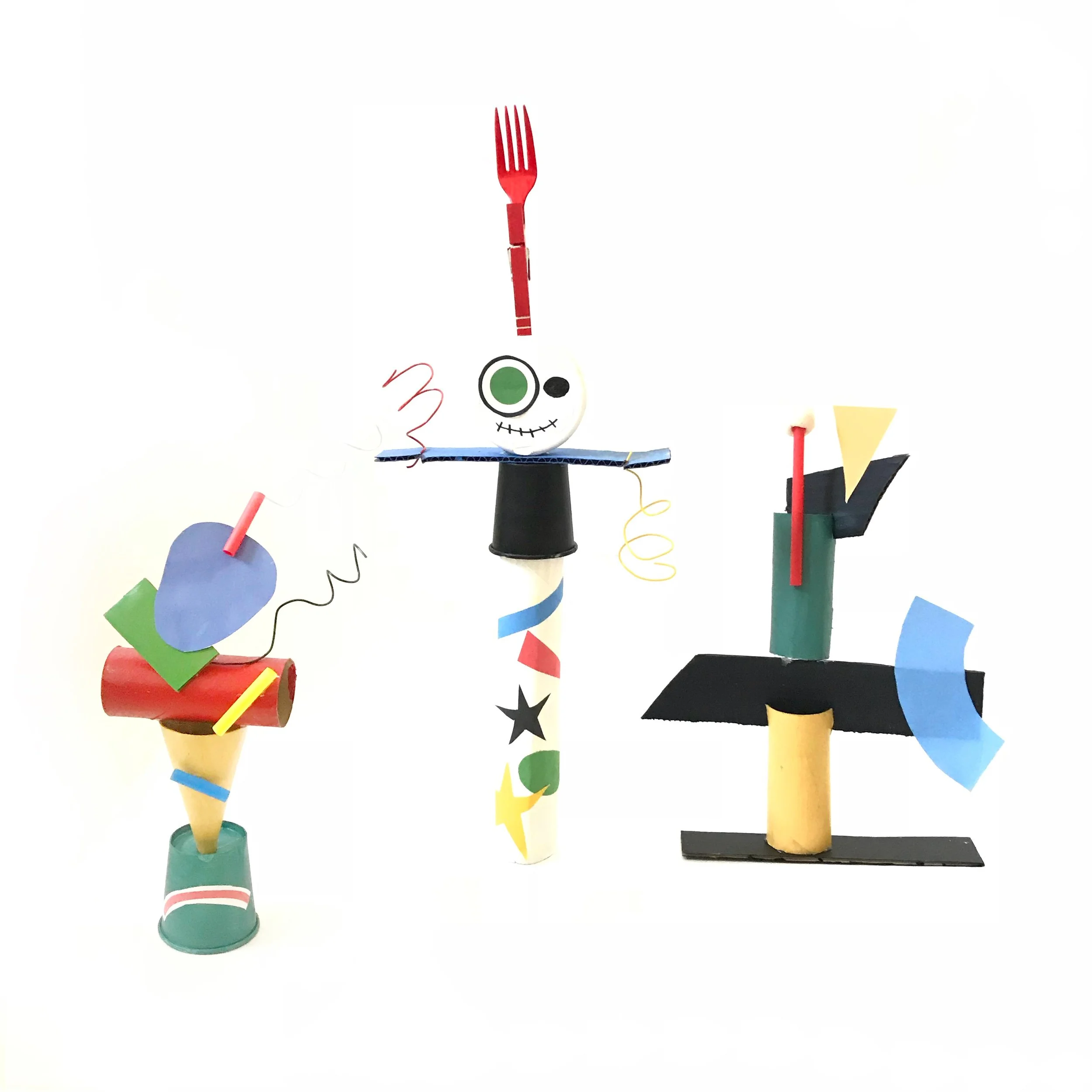 Miró Inspired Sculptures — ART CAMP