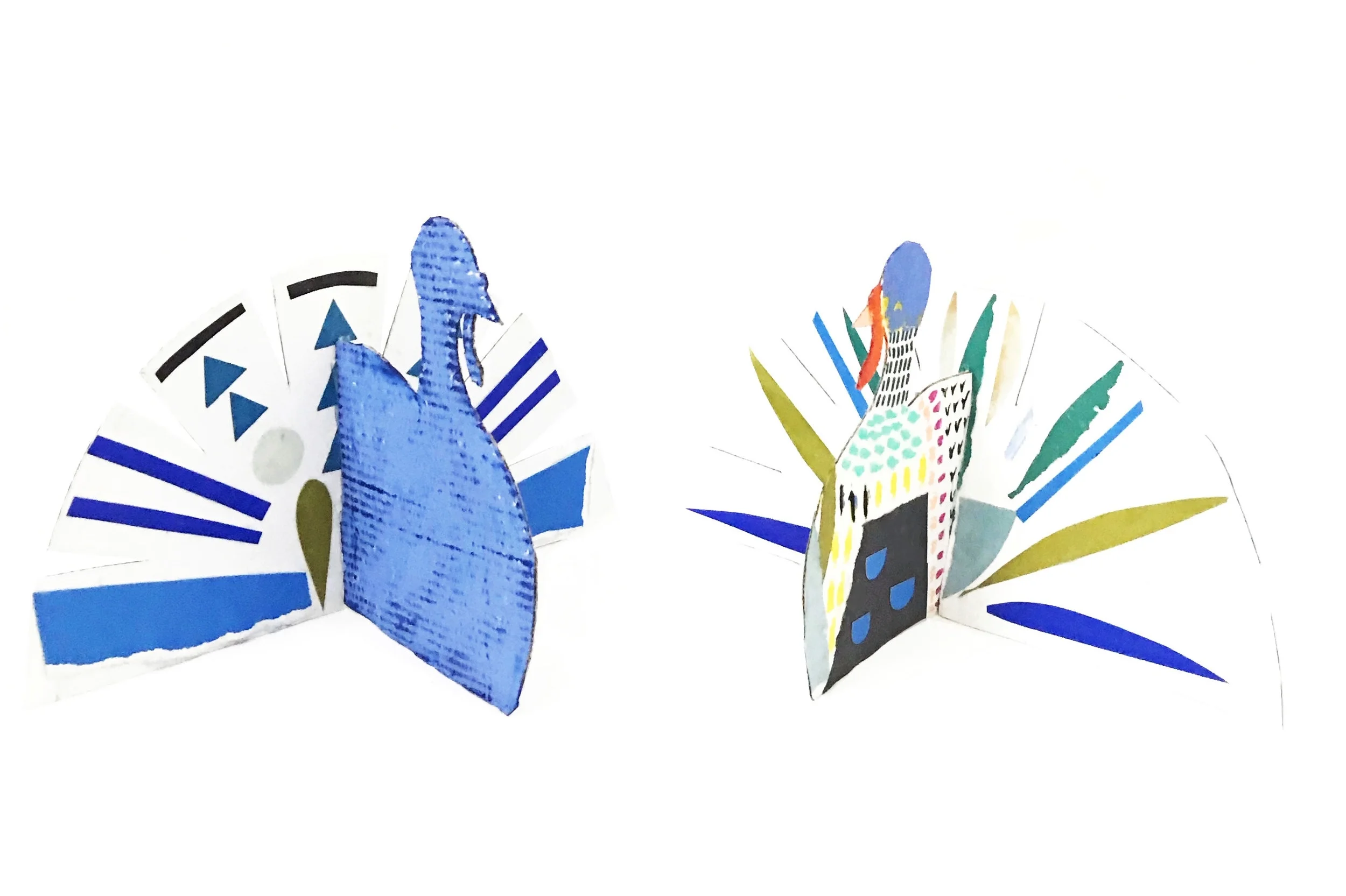 Cardboard Collage Turkey — ART CAMP