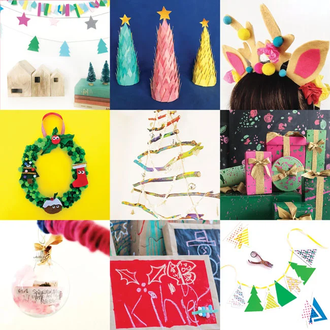 14 Holiday Art Projects For Kids — ART CAMP