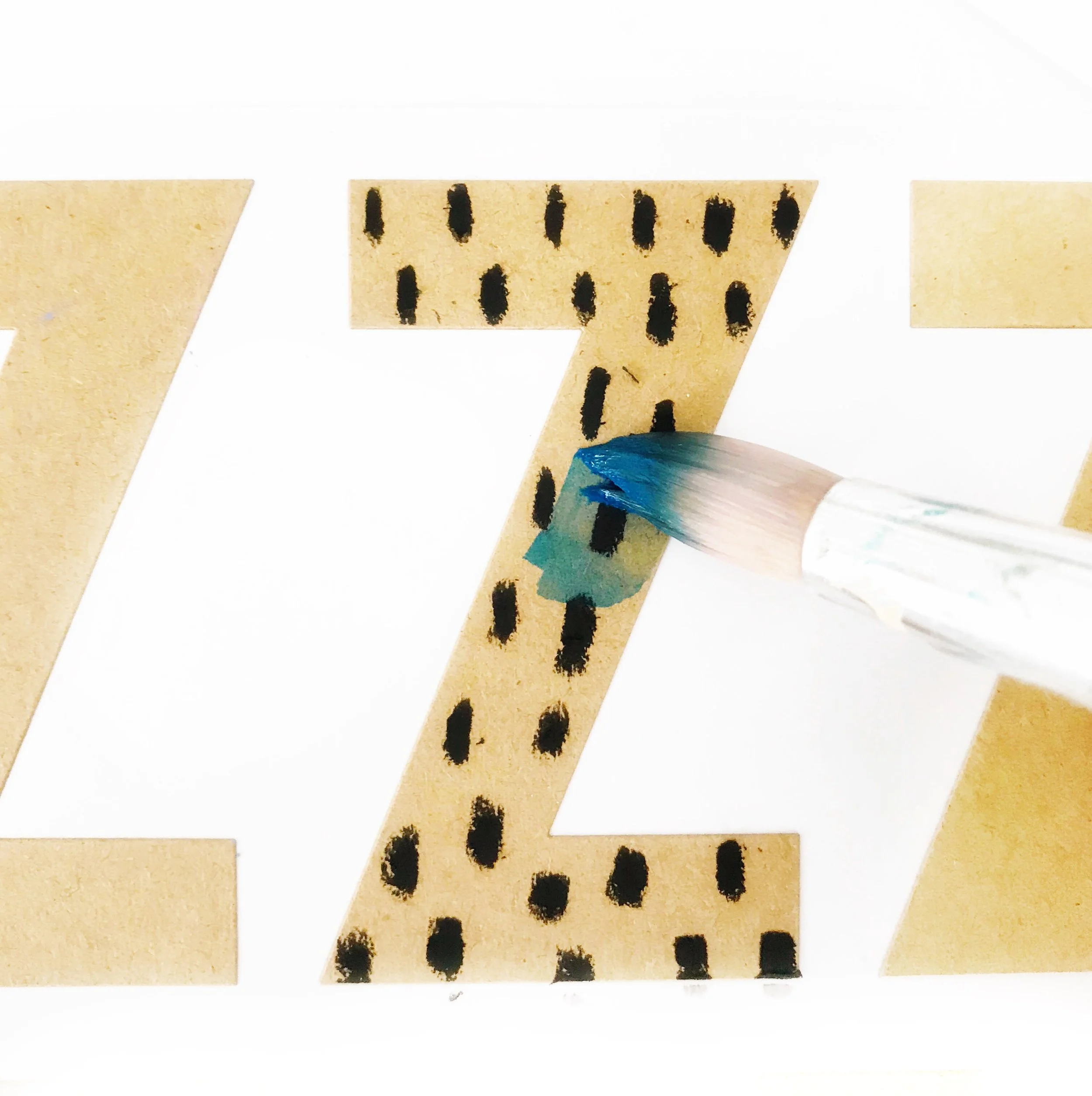 Alphabet Art For Kids - Collage With Letters — ART CAMP