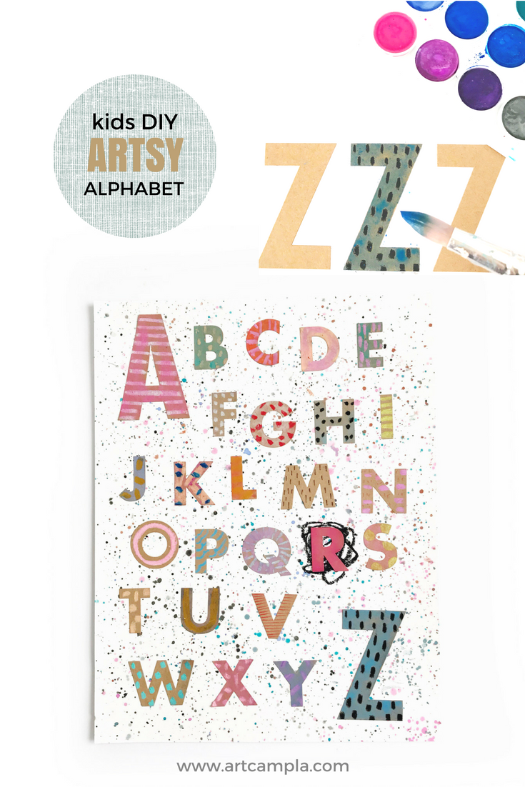 Artsy Alphabets — ART CAMP