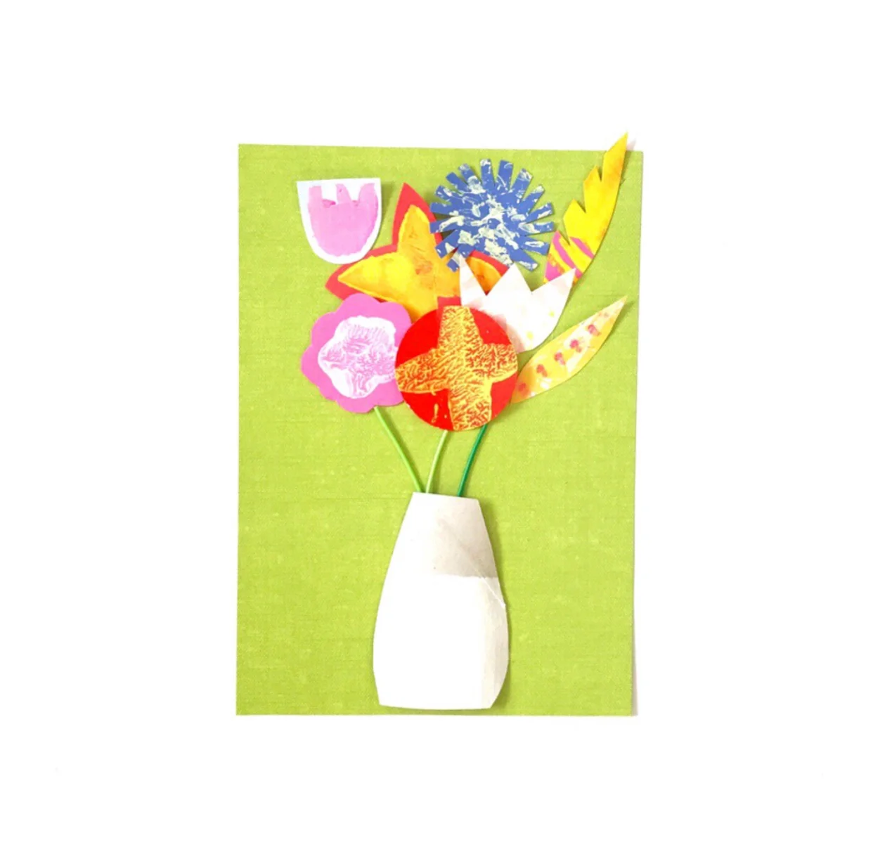 DIY Gift Ideas For Mom - Mother's Day Art: Printmaking Bouquet — ART CAMP